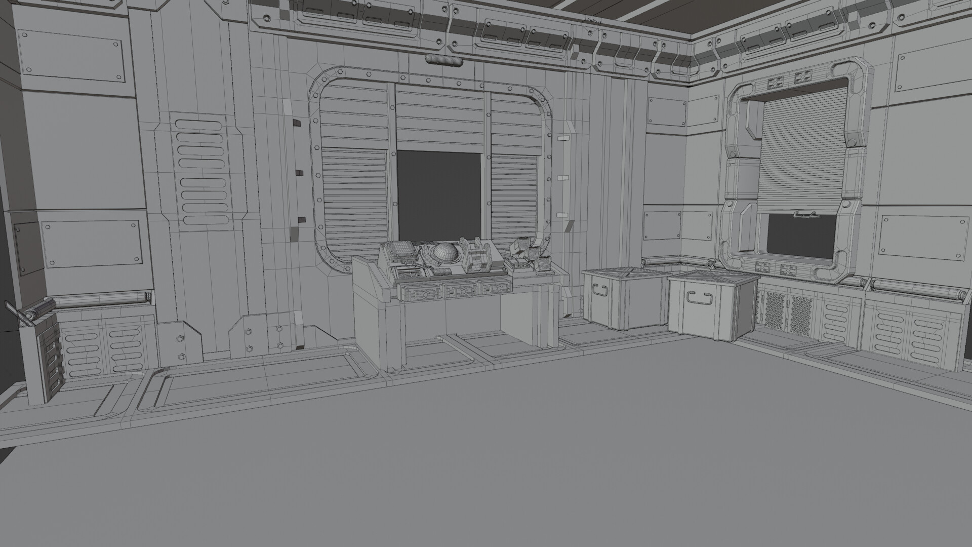 Máté Mészáros - Warhammer 40K Darktide - Room practice