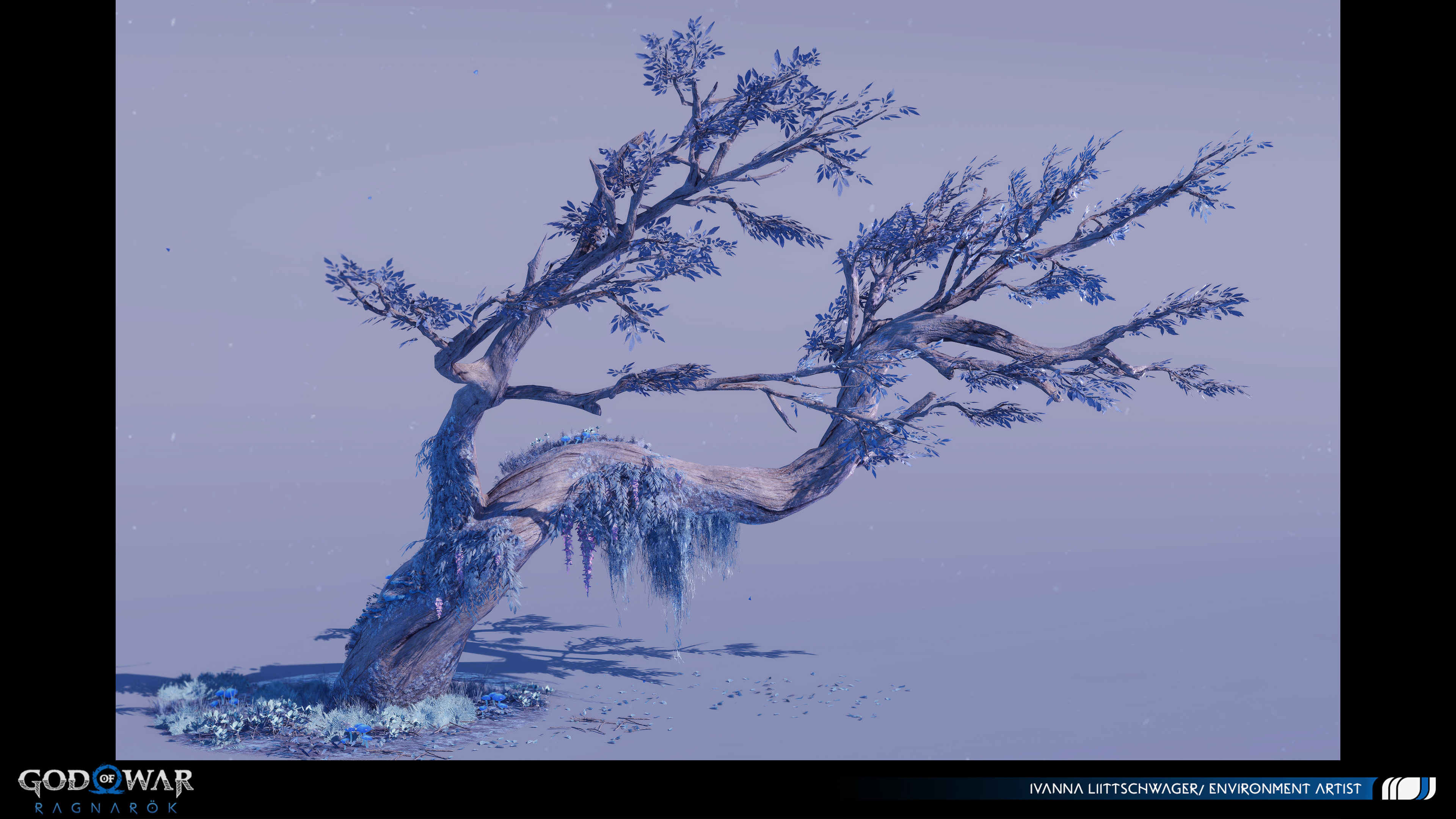 Ivanna Liittschwager - God of War Ragnarok - Foilage & Sculpting of ...