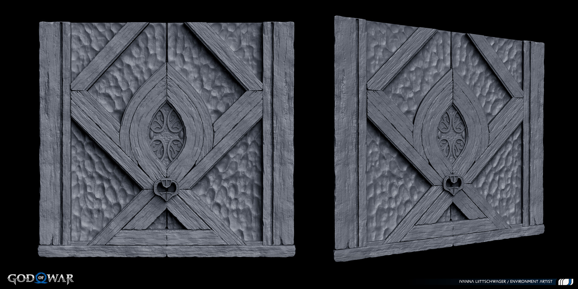 Ivanna Liittschwager - God of War Ragnarok - Foilage & Sculpting of ...