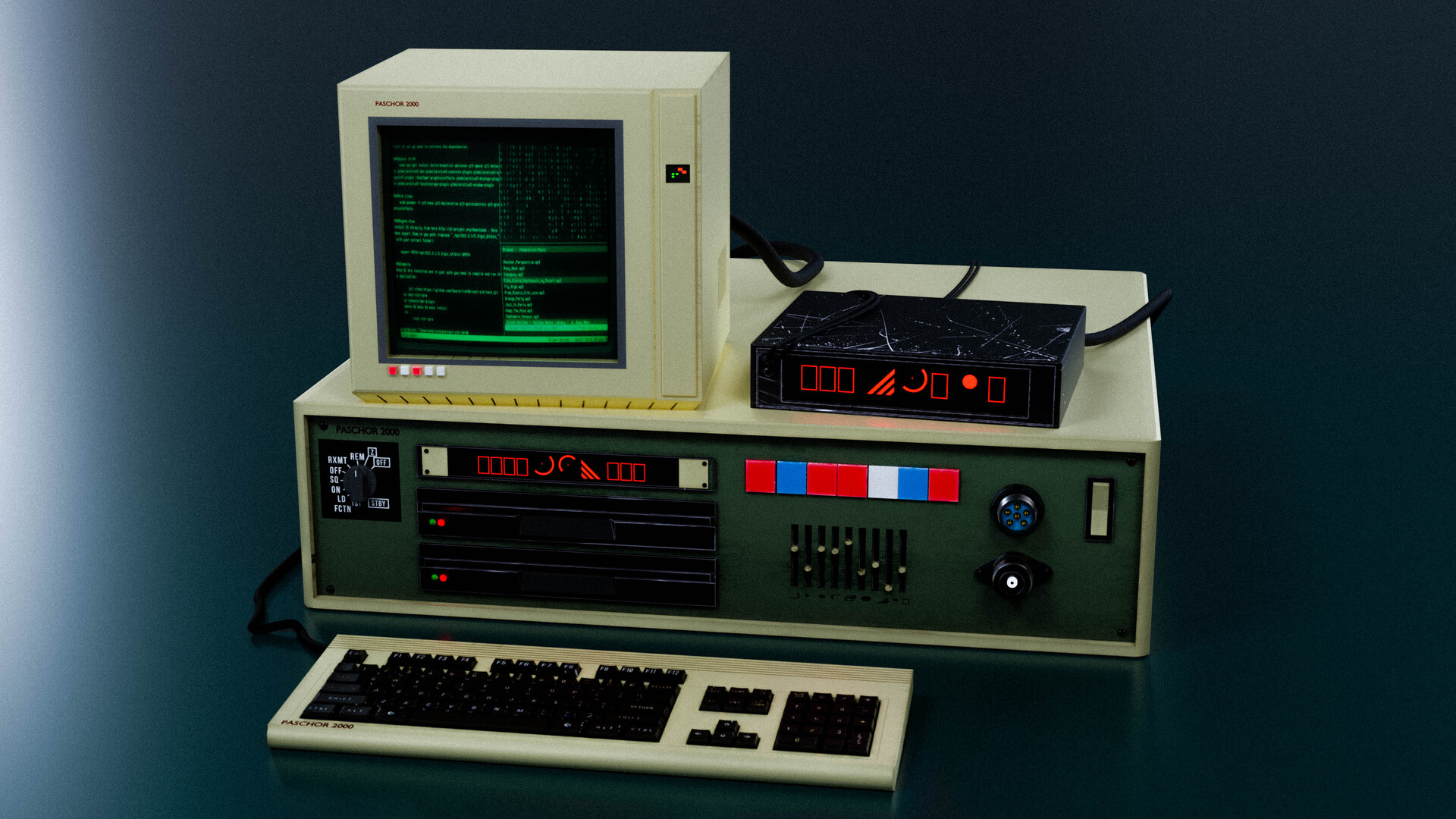 ArtStation - RetroFutur Computer 1