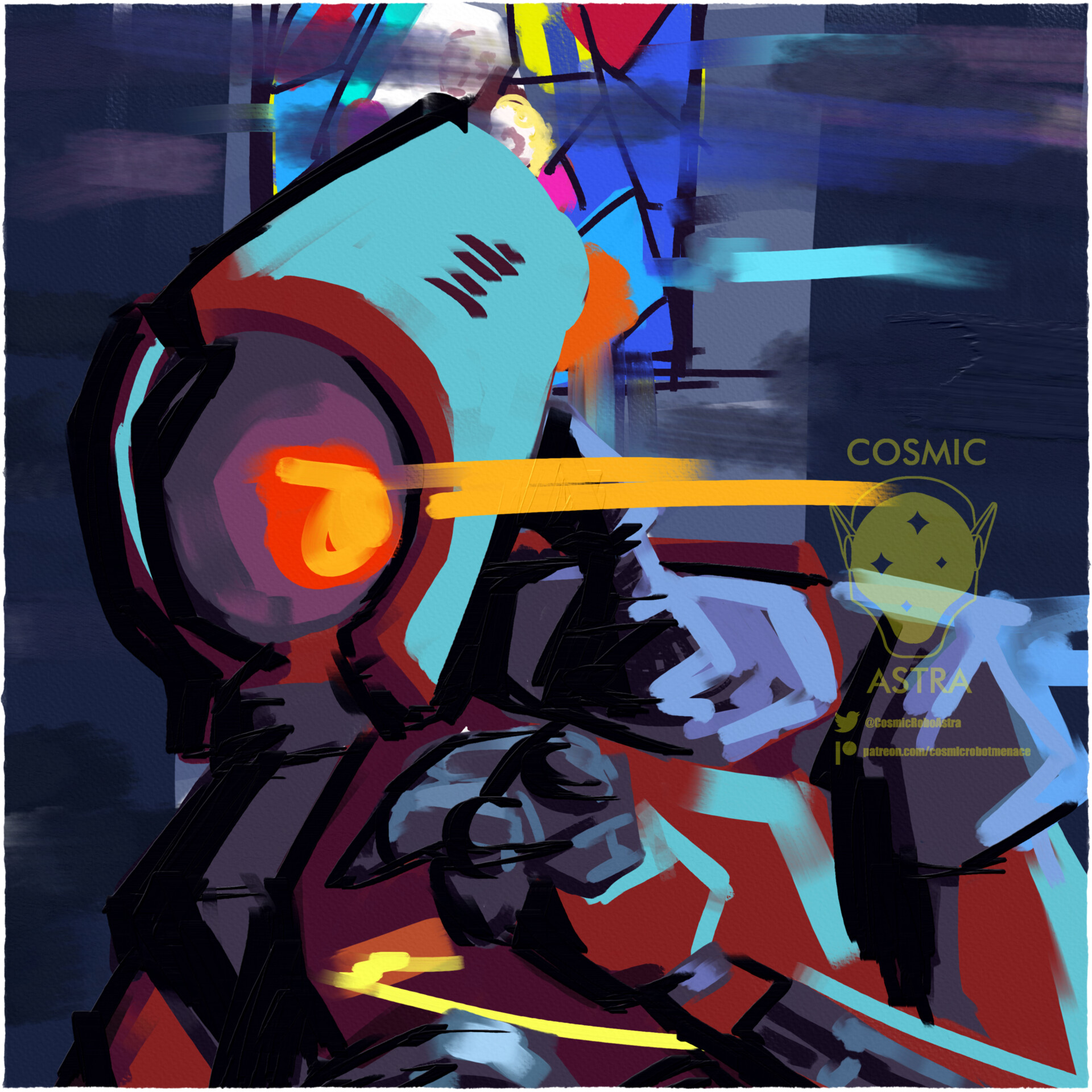 Cosmic Astra - ULTRAKILL: Disco Elysium icons (V1 & V2)