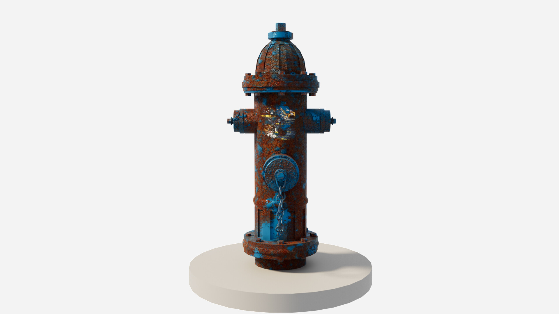 asish maji - 3D Model Of Fire Hydrant
