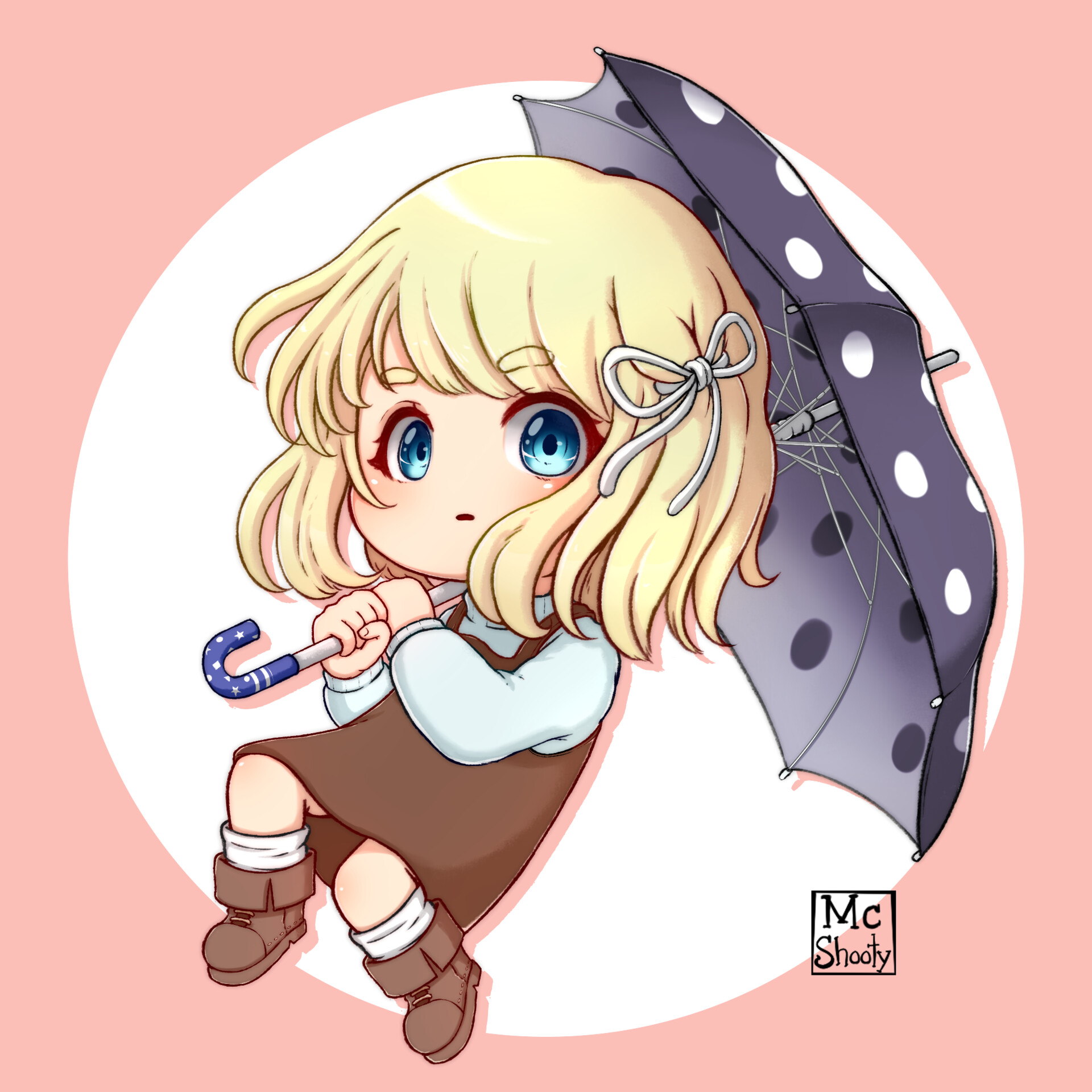ArtStation - Chibi - Umbrella