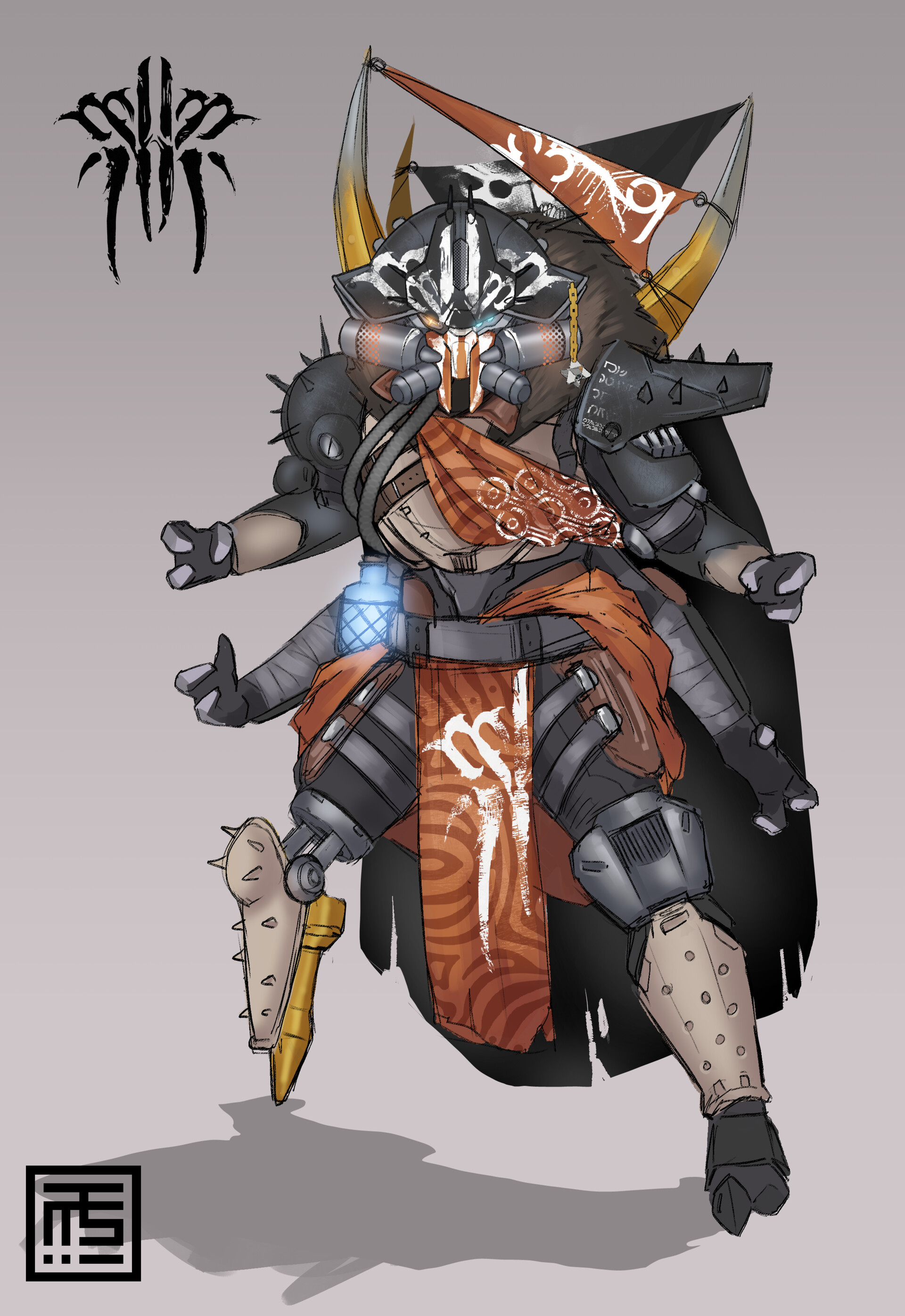 ArtStation - Destiny Fanart - Fallen Pirate King