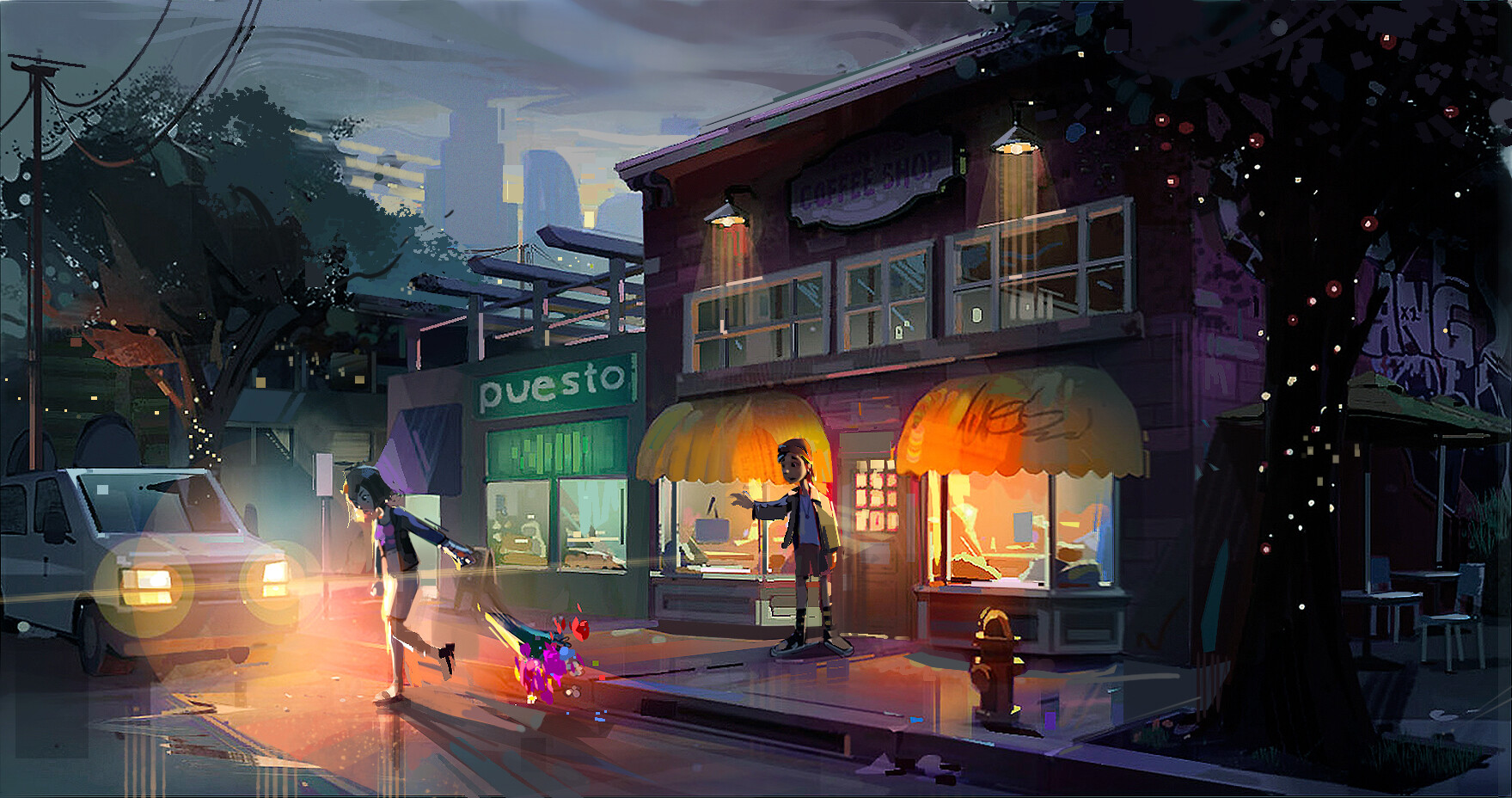 ArtStation - Breaking Up!