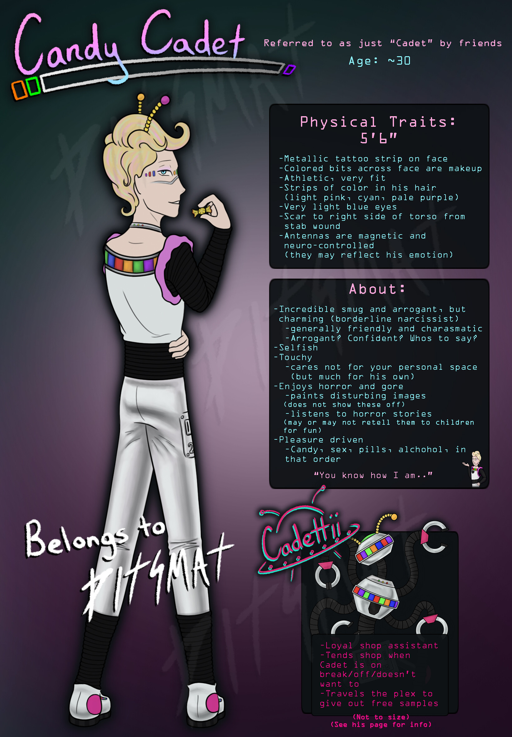 ArtStation - Heartbeat - Cadet - Ref Sheet