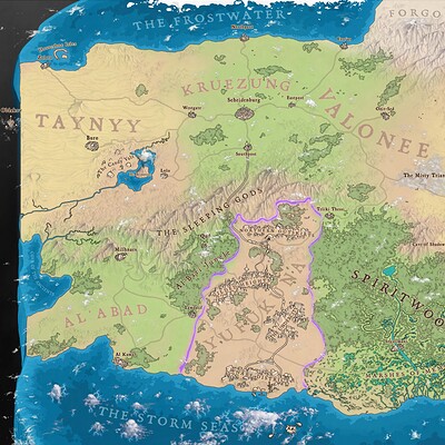 Mapa Interativo Golarion Throne And Liberty Interactive Map