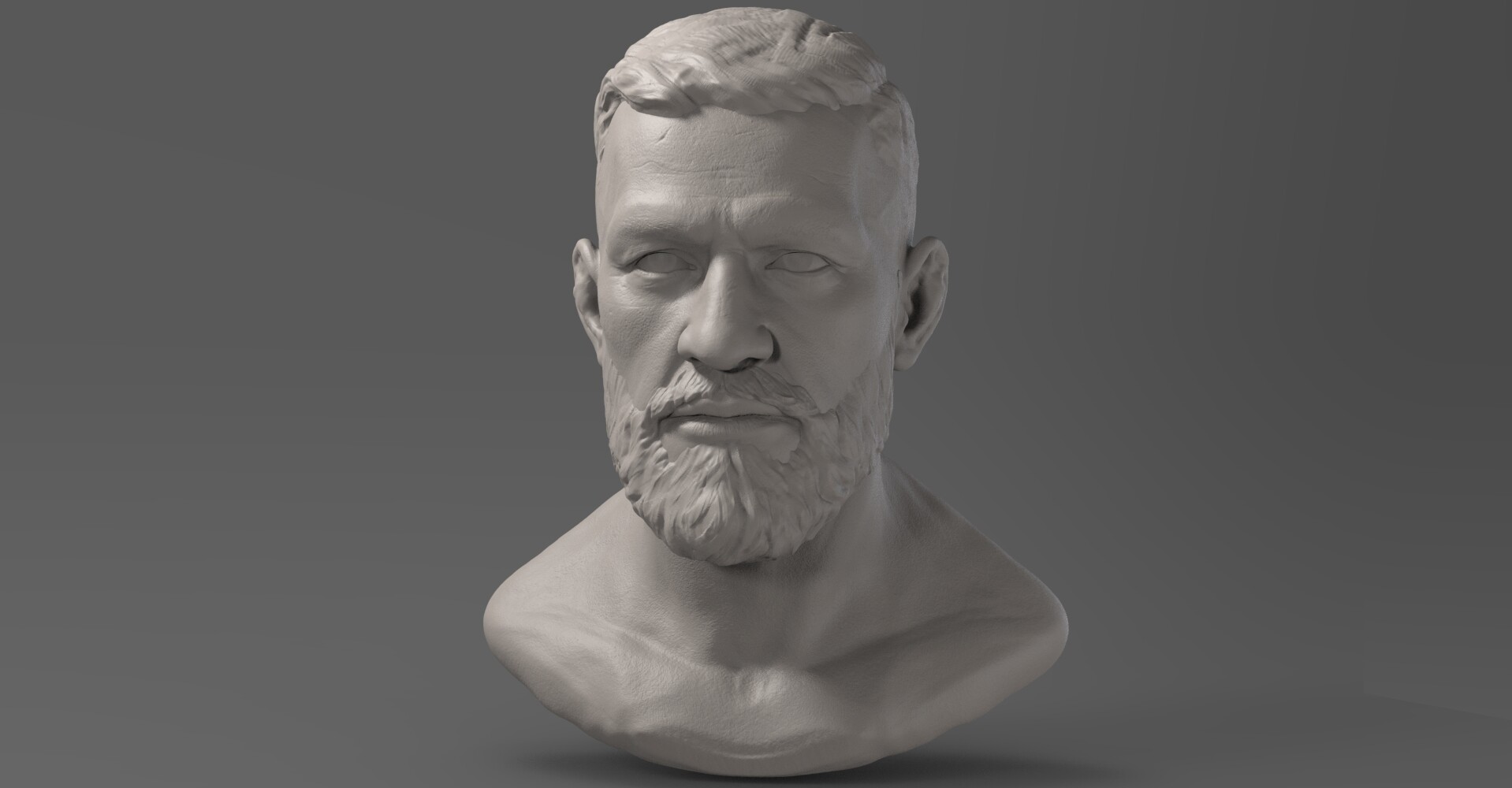 ArtStation - 康纳·麦格雷戈（Conor McGregor）高模渲染