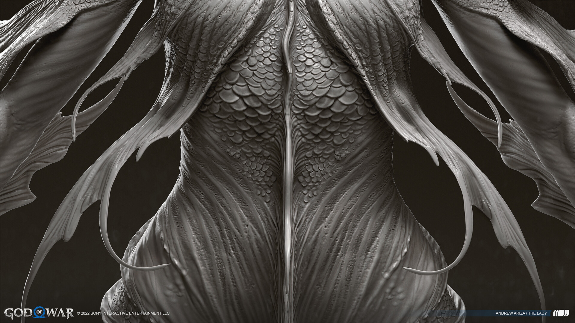 Andrew Ariza - GOD OF WAR RAGNAROK - The lady