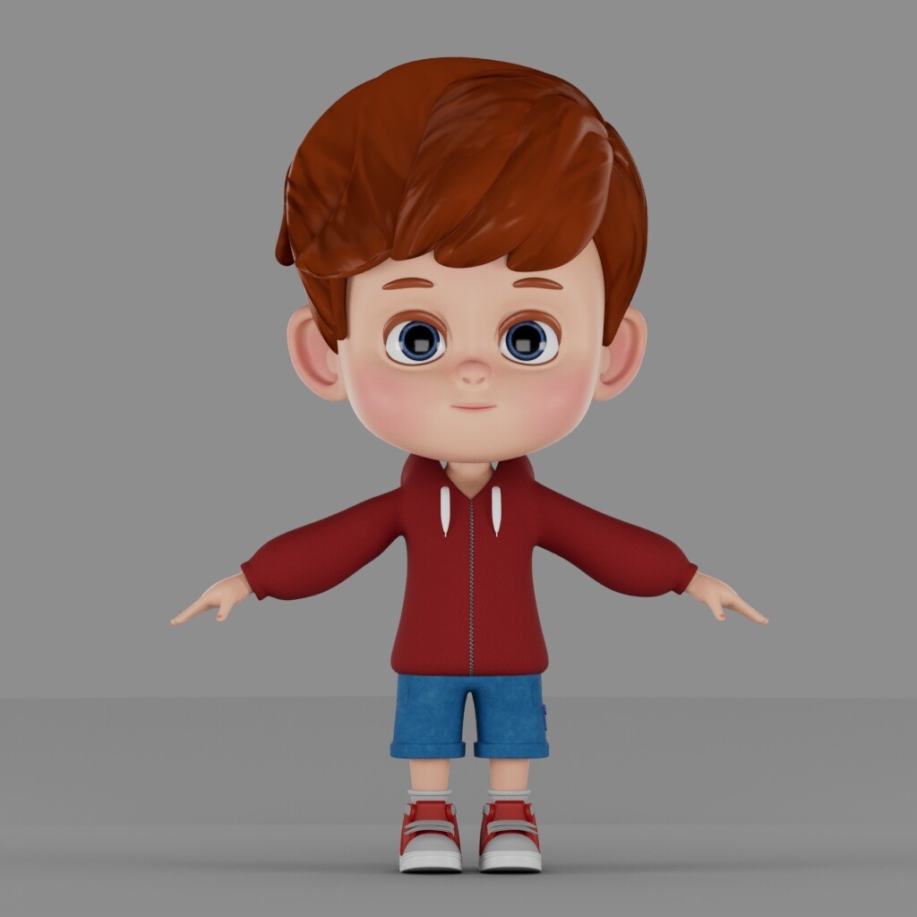 ArtStation - Cartoon Character || 3D Model