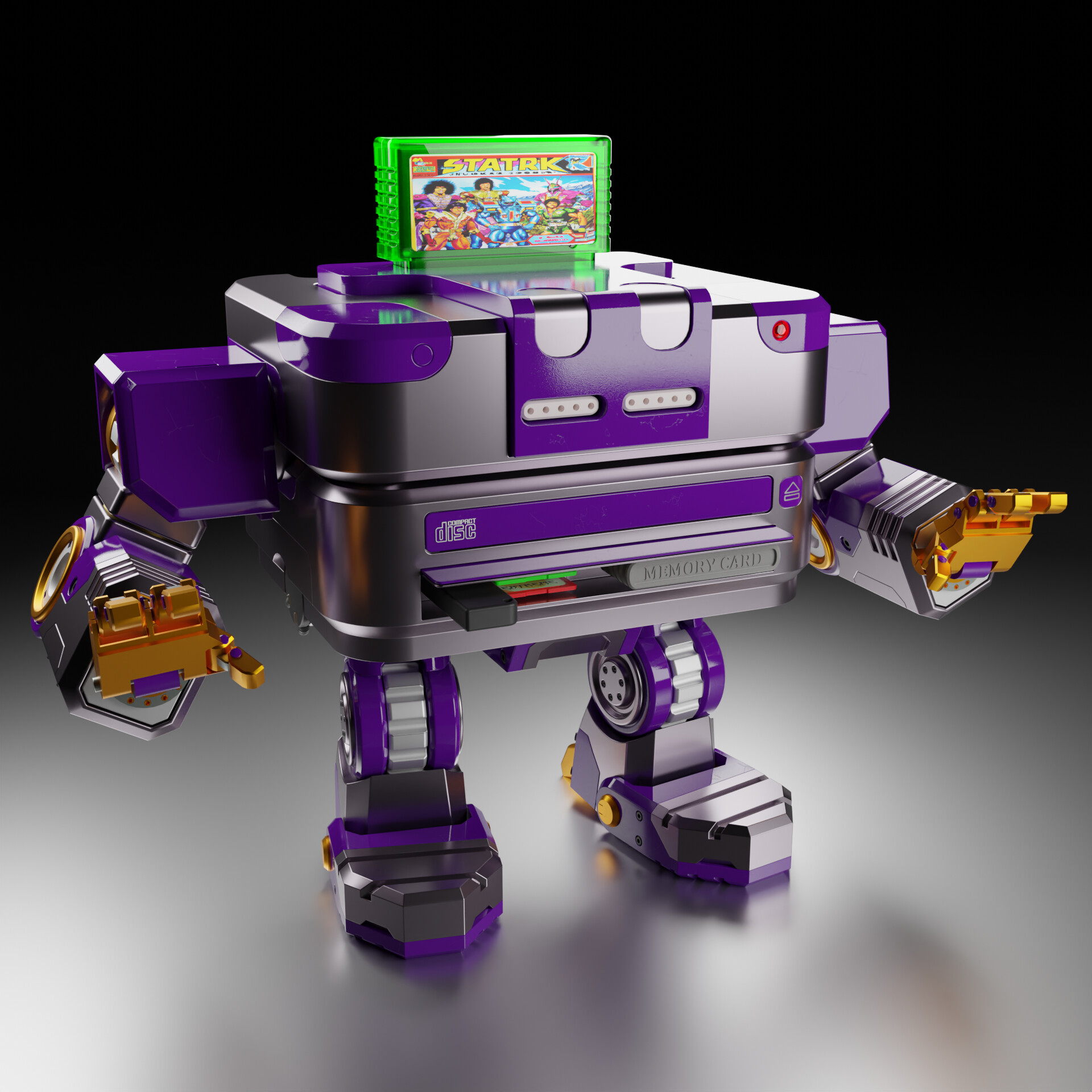 ArtStation - Video Game Robot