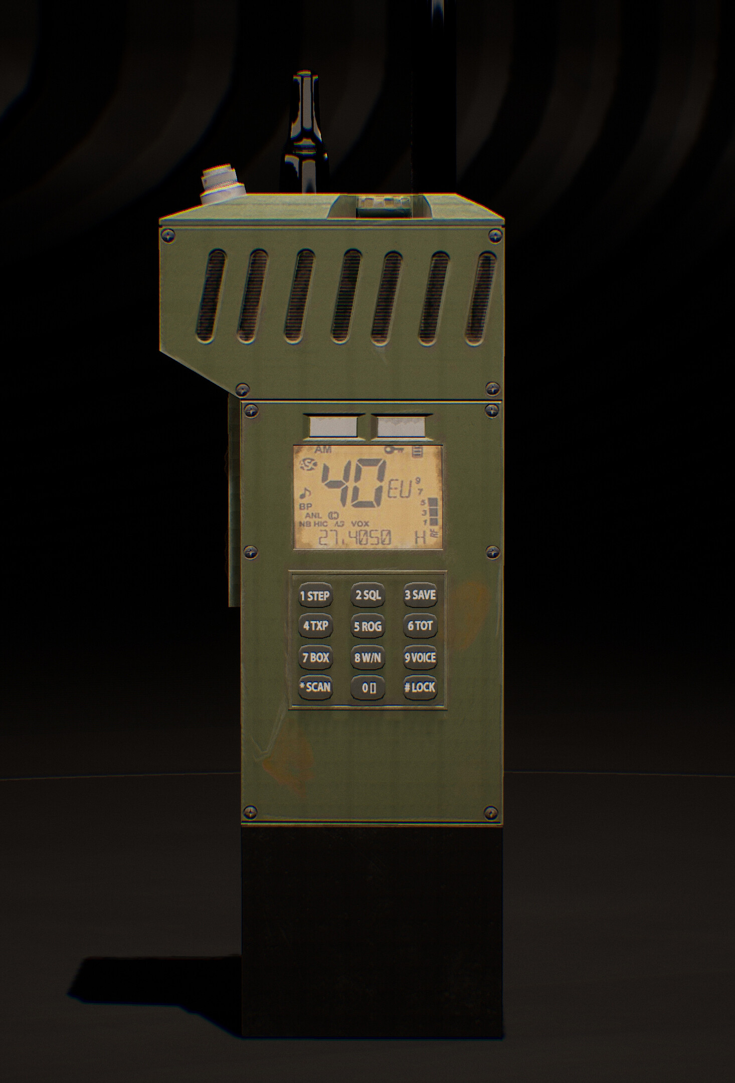 ArtStation - Military radio prop