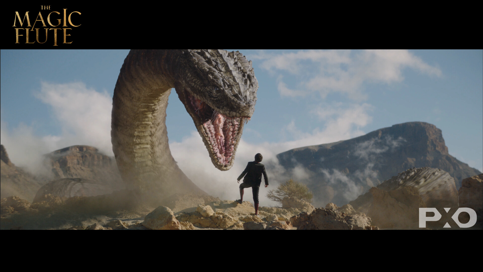 ArtStation - Snake, The Magic Flute