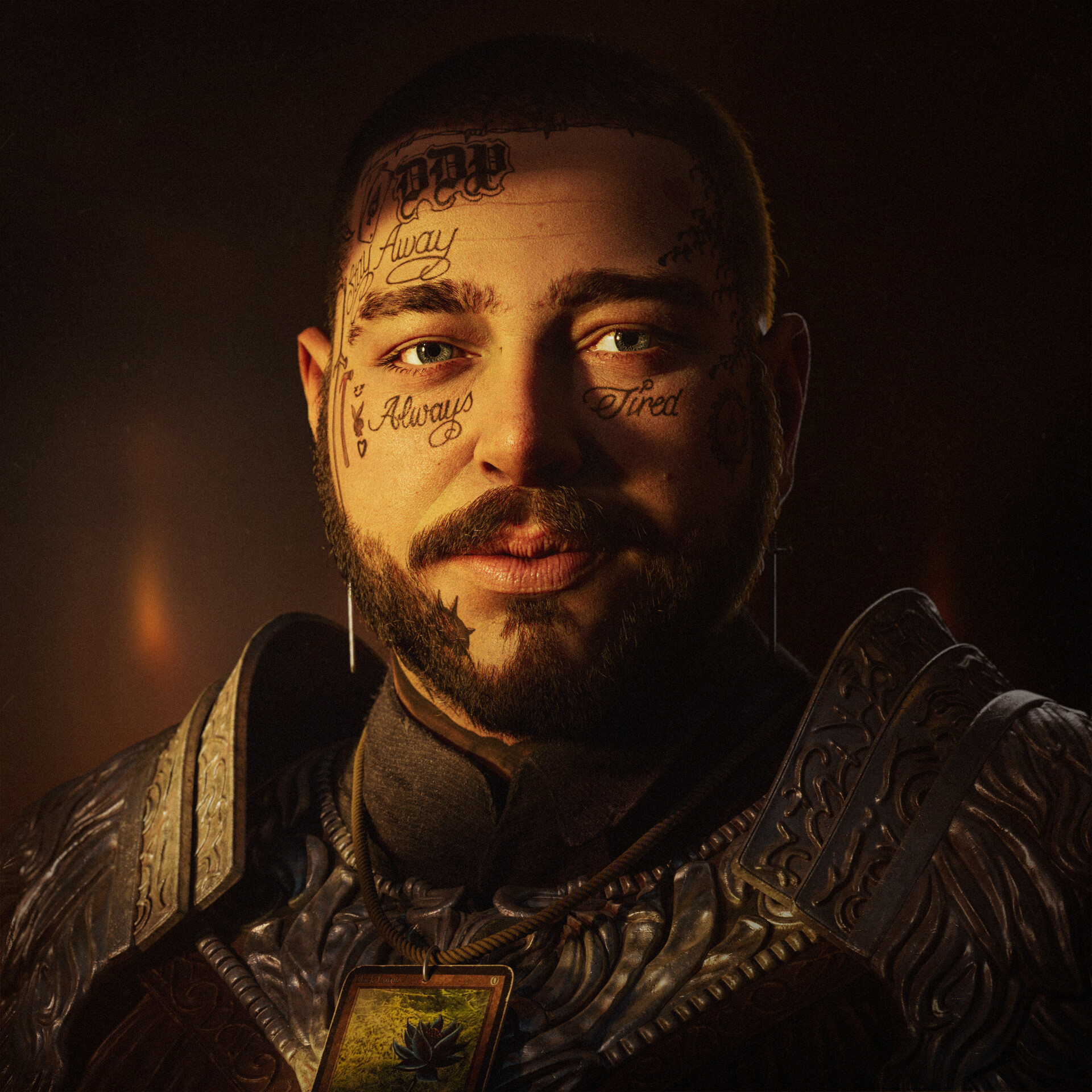 ArtStation - Post Malone in Elden Ring