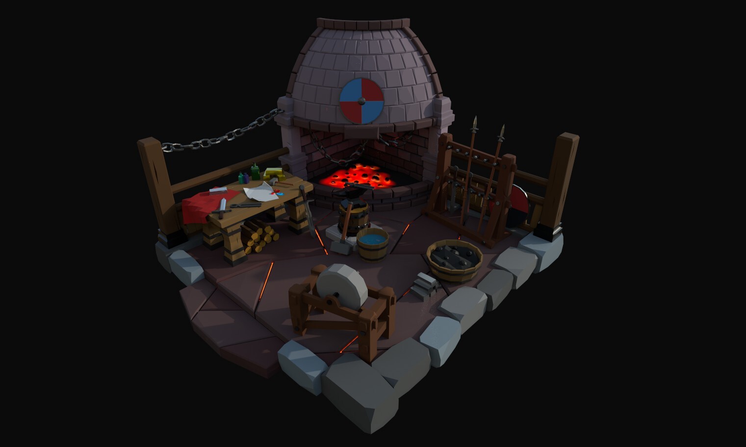 ArtStation - Old forge