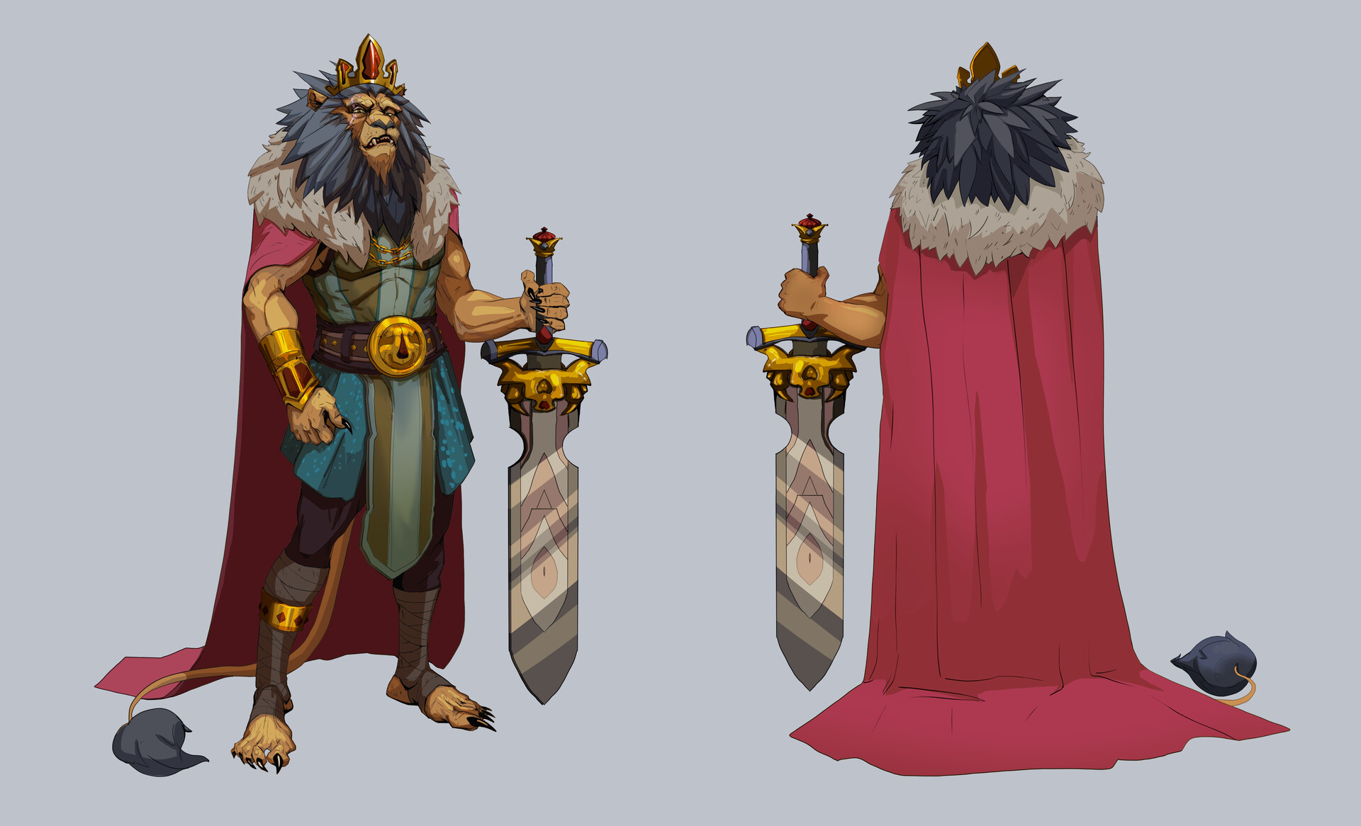 ArtStation - Character Lion