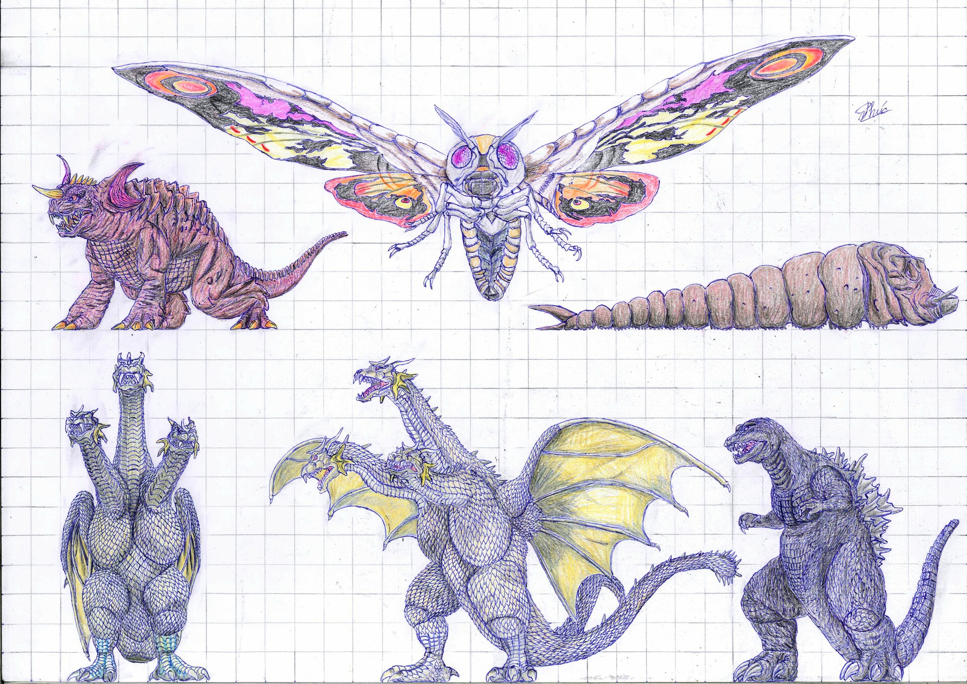 ArtStation - Every GMK monsters