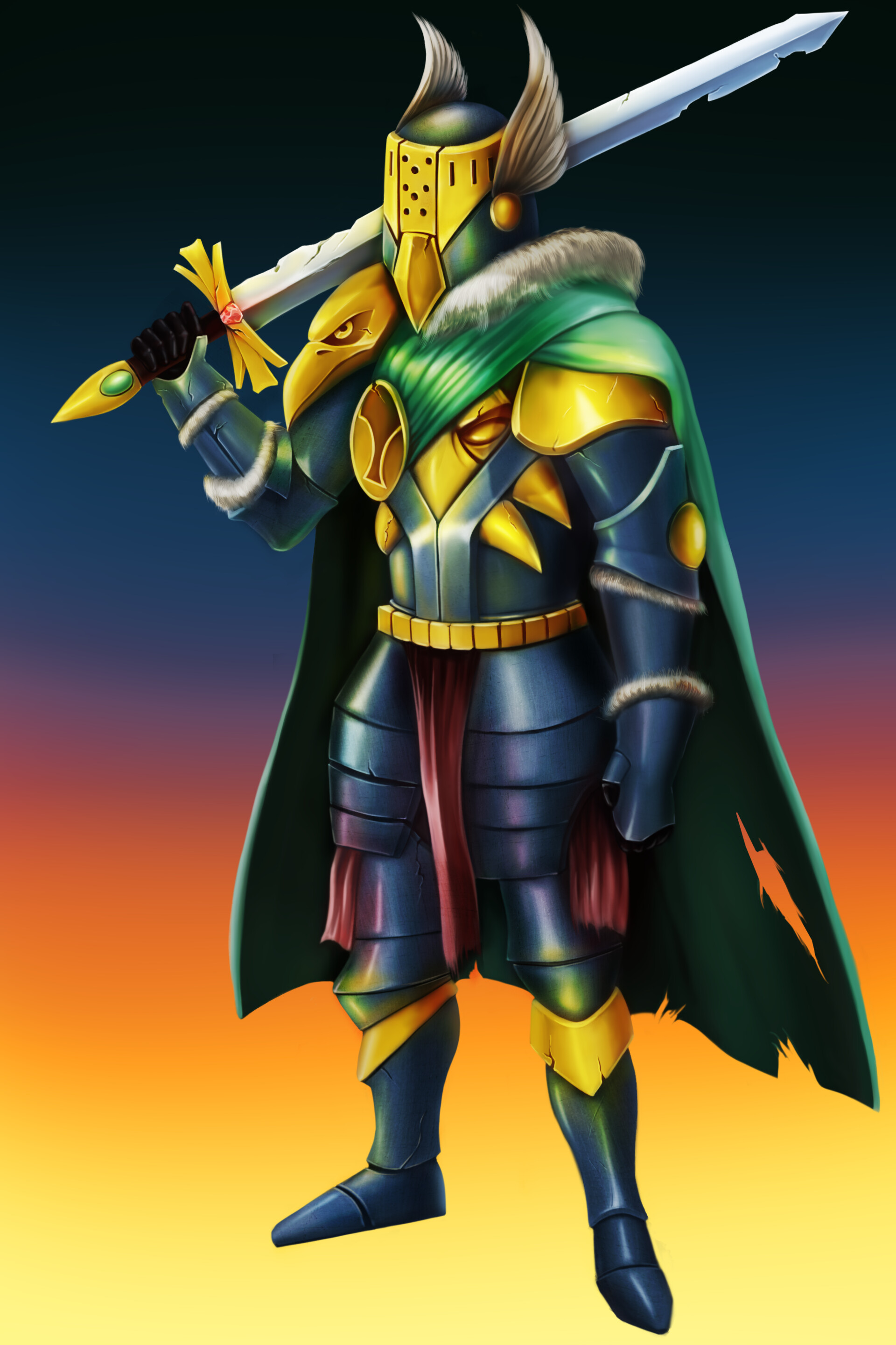 ArtStation - Eagle Knight