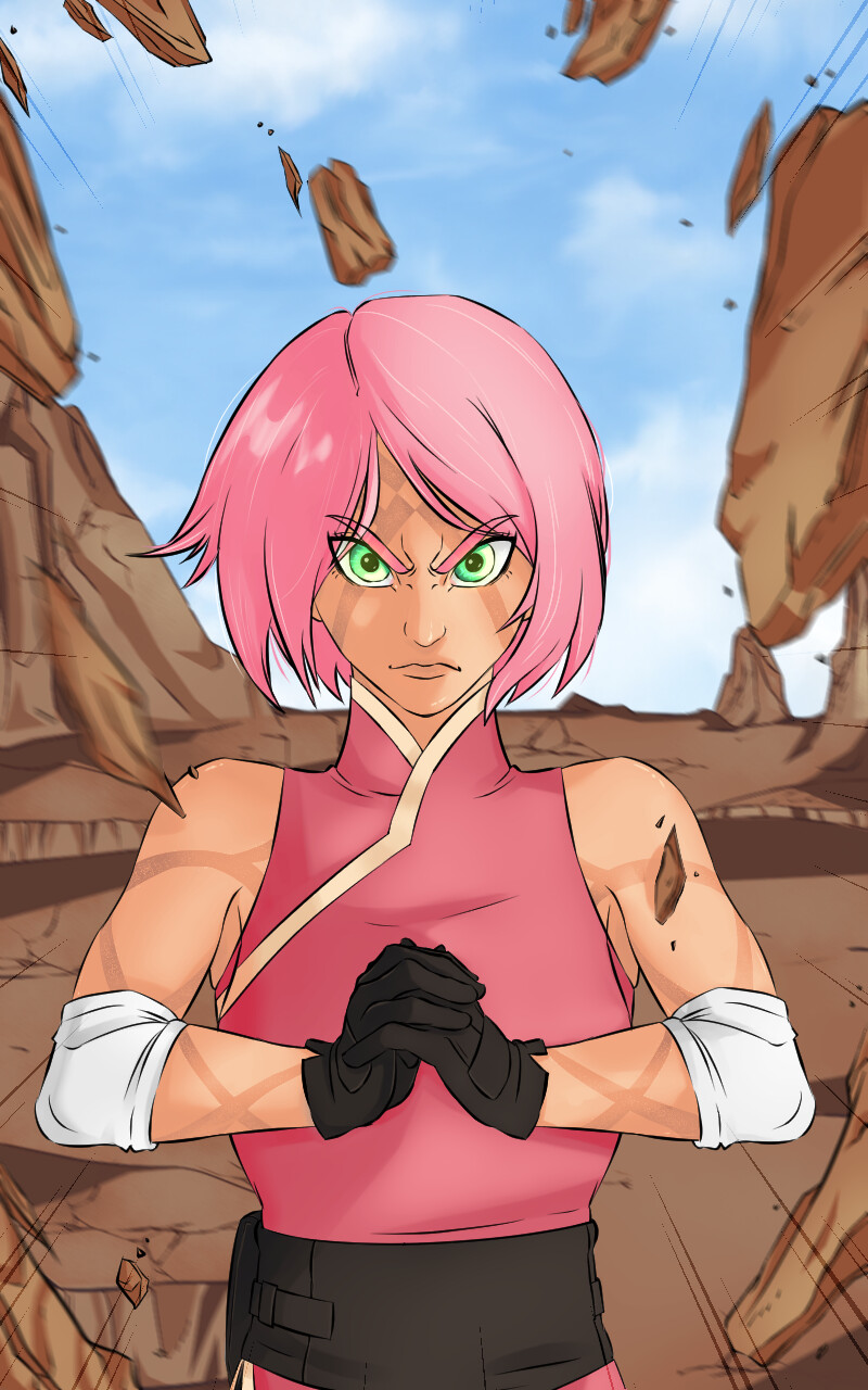 ArtStation - sakura fan art