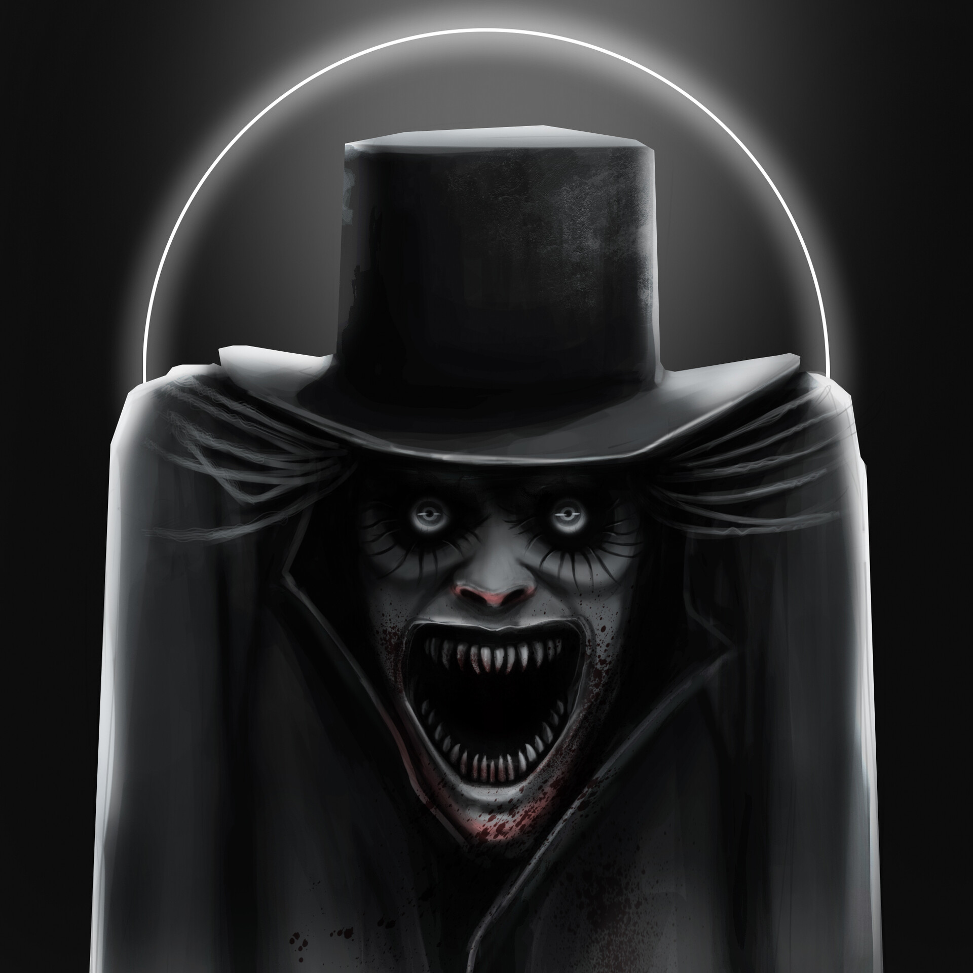 Thierry Nguyễn - Horror portrait NFT collection