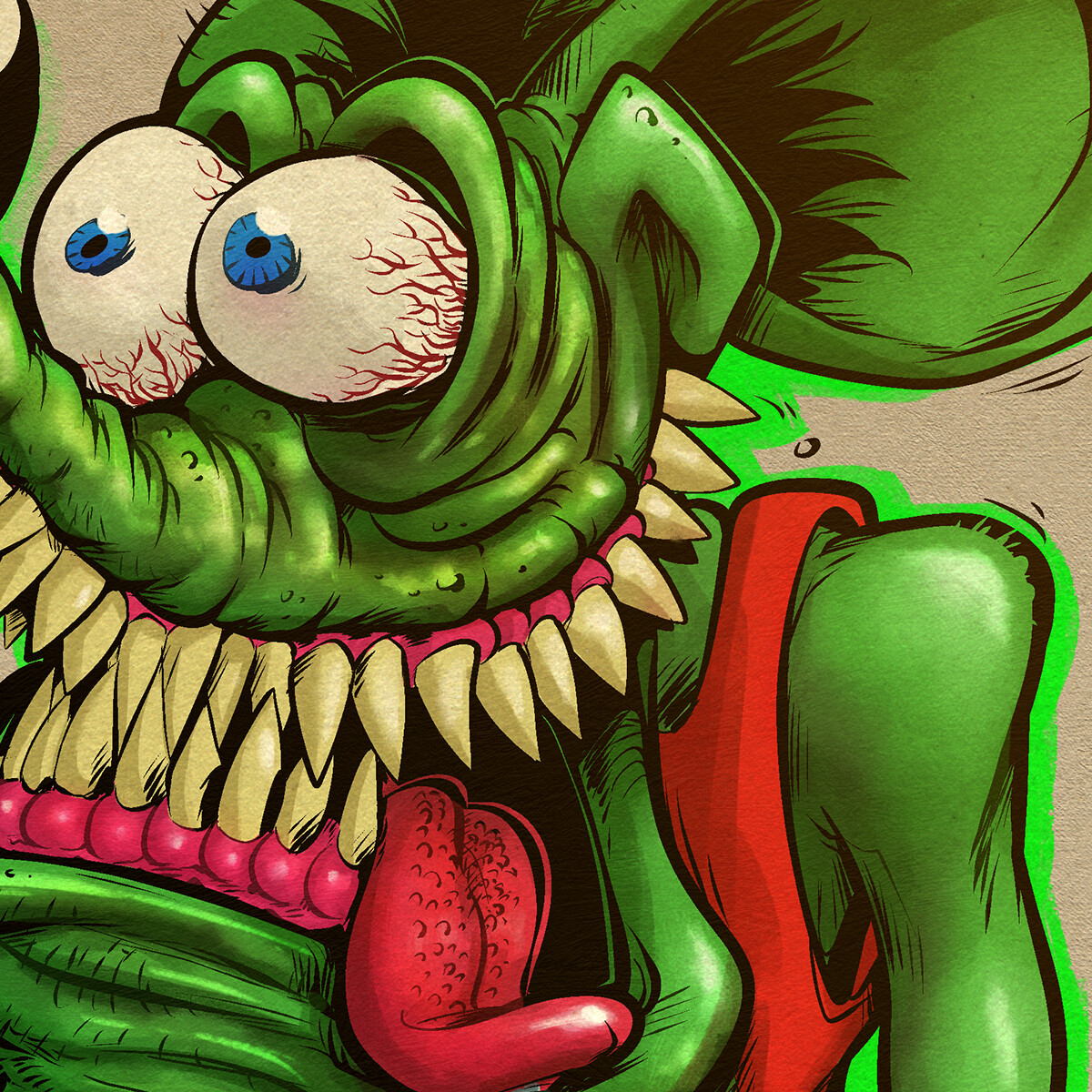 Rat Fink Background