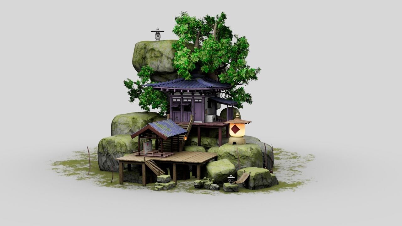 ArtStation - Blanca San Jose | The Legend of Hei House