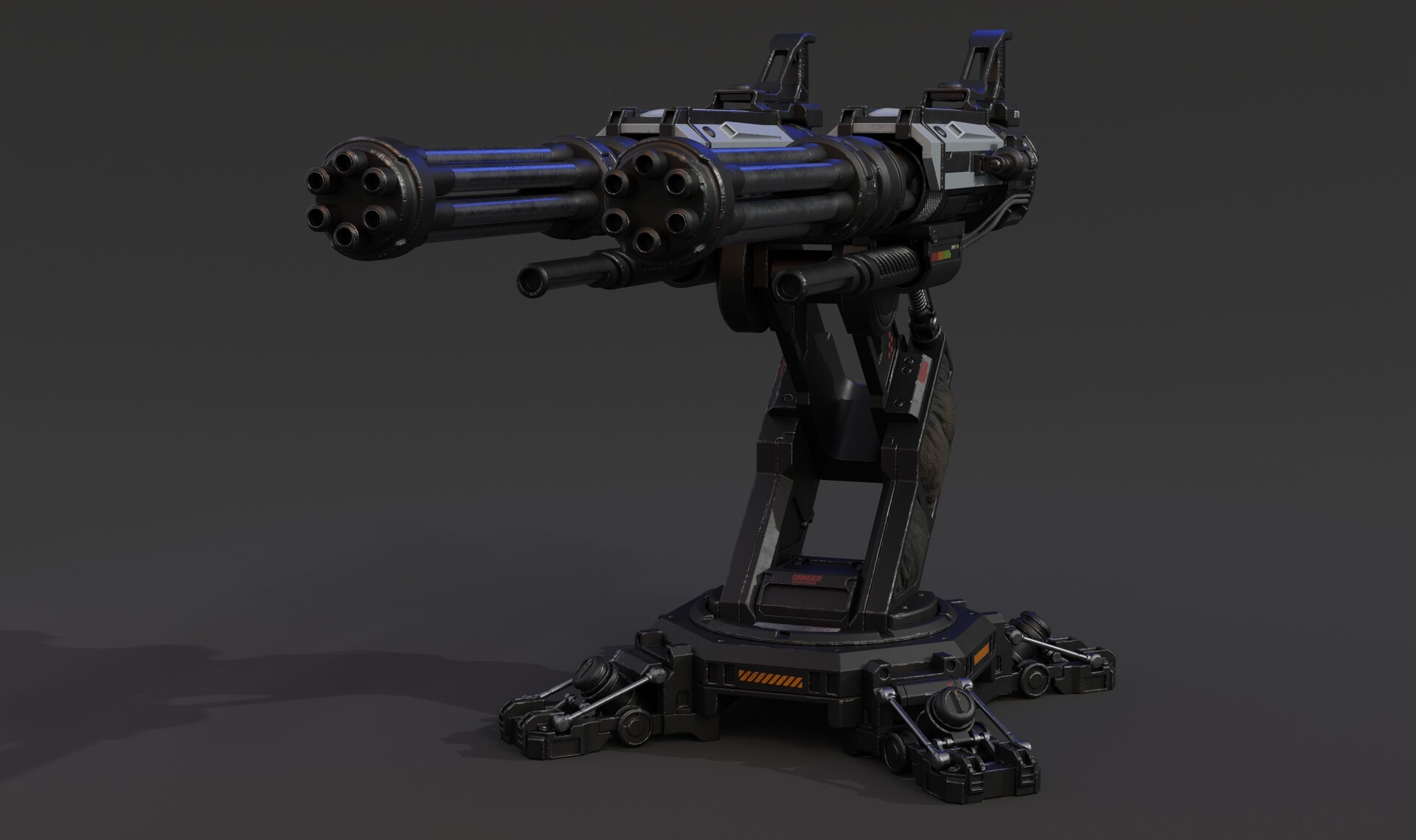 ArtStation - Turret 3D art