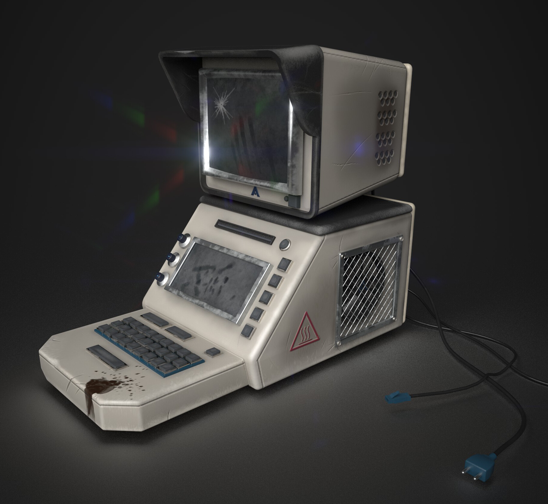 ArtStation - Retro computer