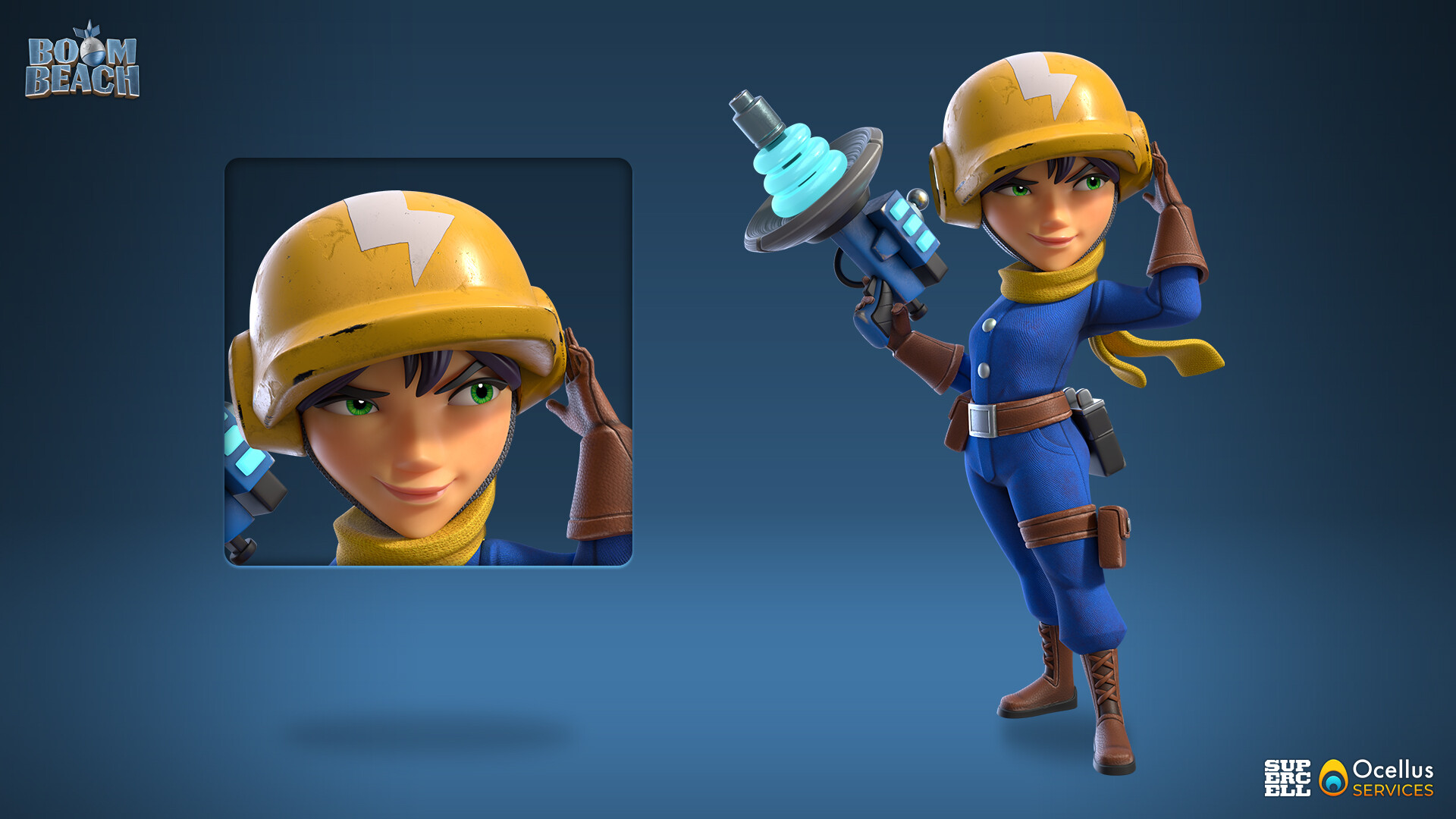 Ocellus - SERVICES - Boom Beach - Laser Ranger