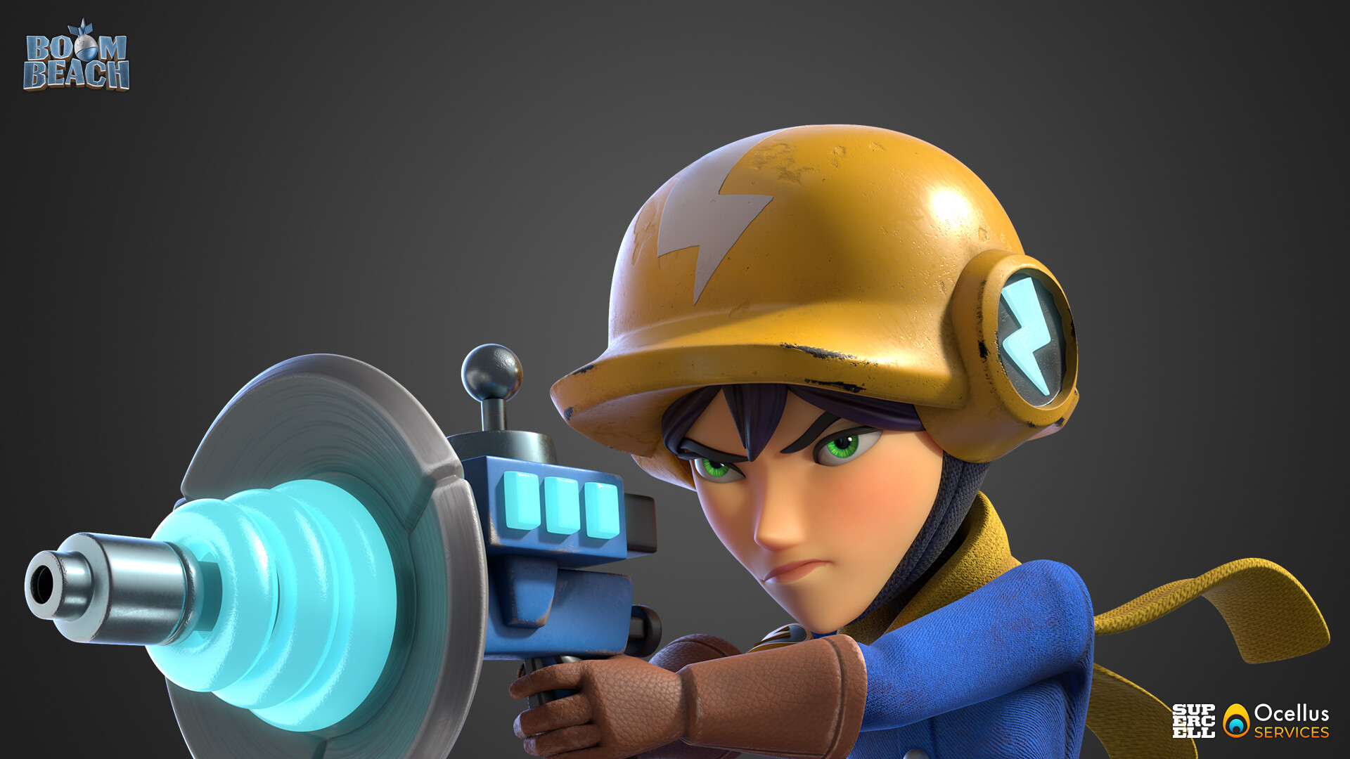 Ocellus - SERVICES - Boom Beach - Laser Ranger