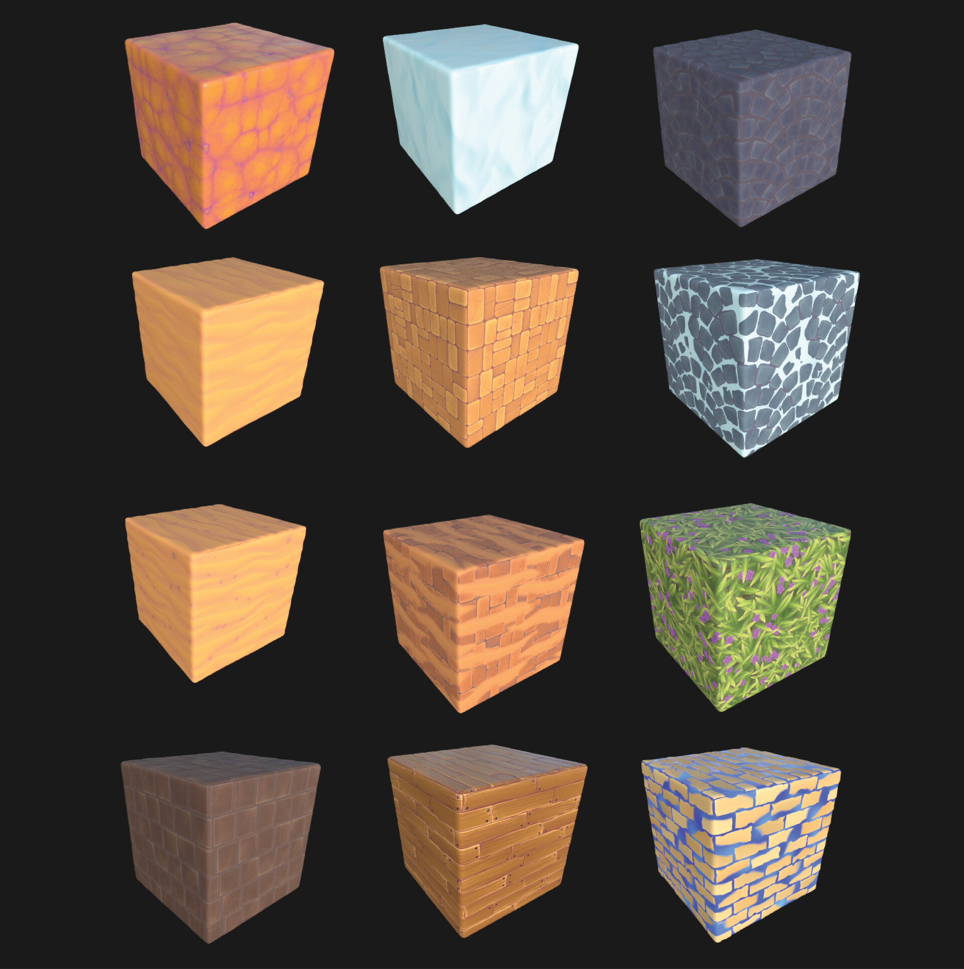 ArtStation - MATERIAL CREATION (ADT & NQ)