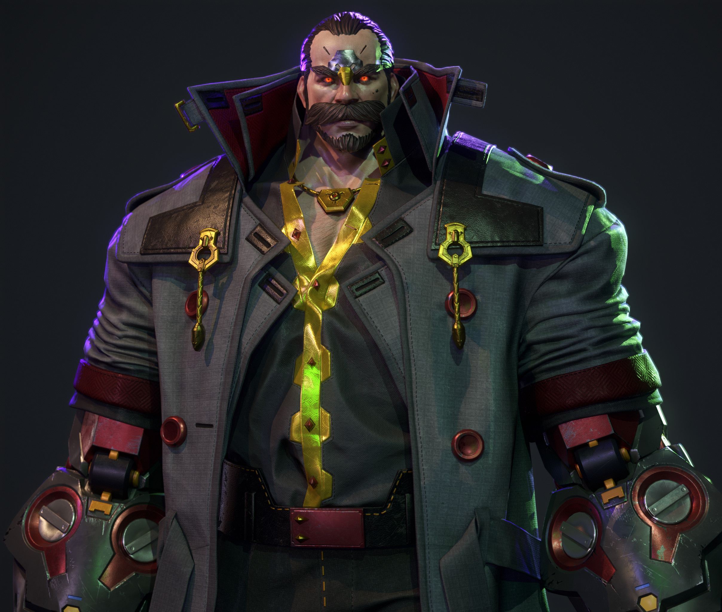 Ivan Lim - Cyborg Unit by Nesskain HKS