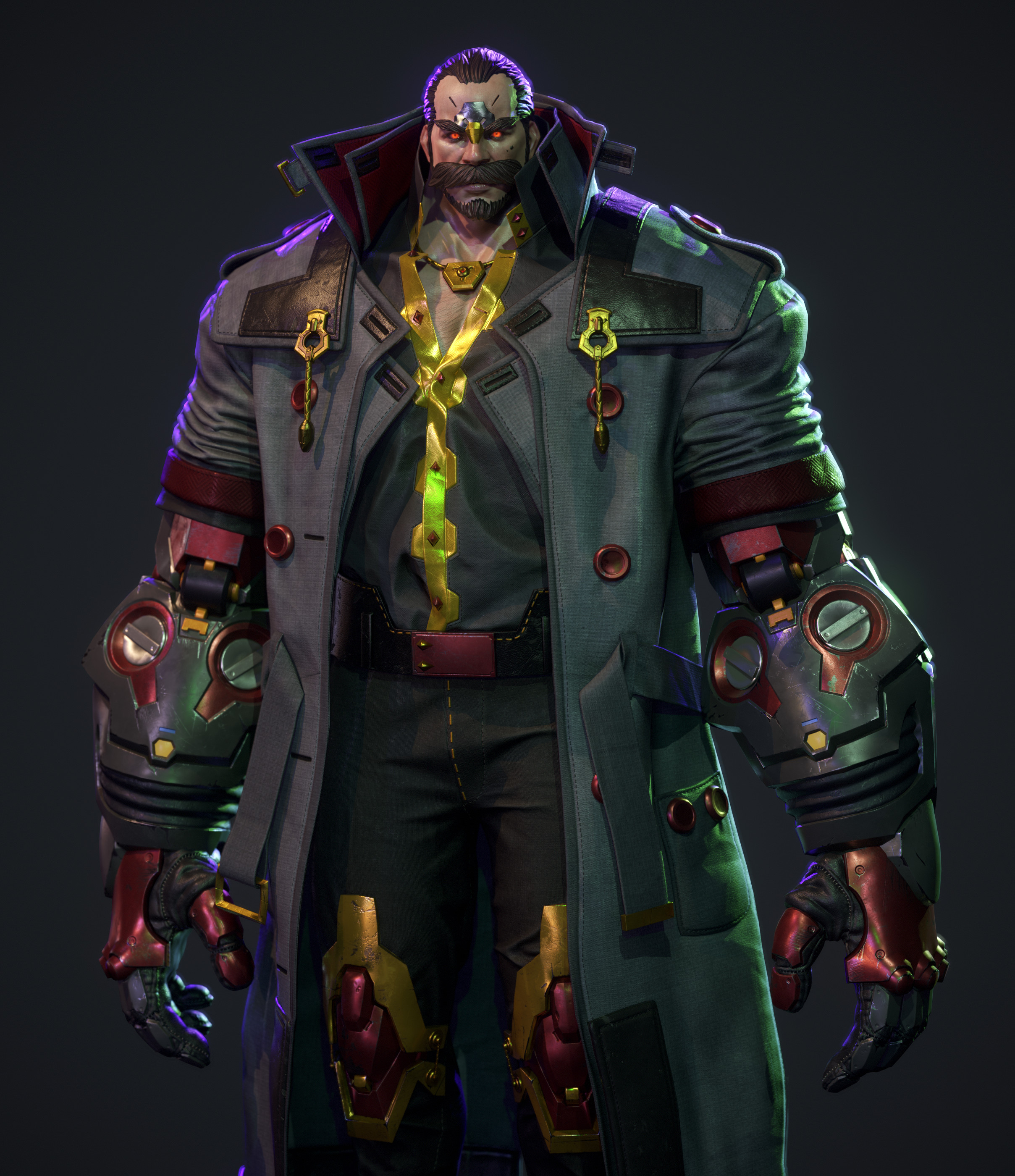 Ivan Lim - Cyborg Unit by Nesskain HKS