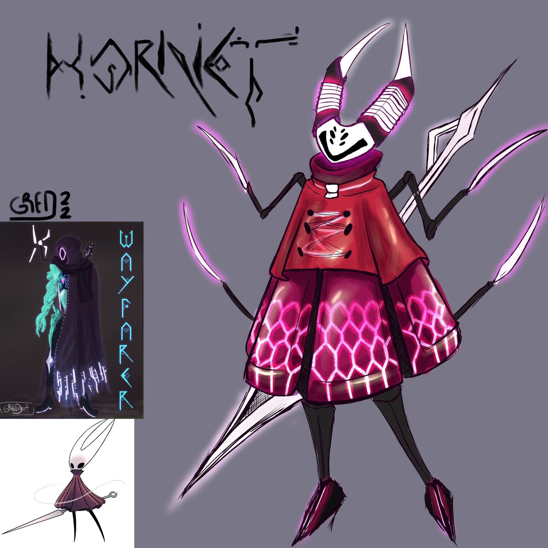 ArtStation - Project Wayfarer x Hollow Knight - Hornet