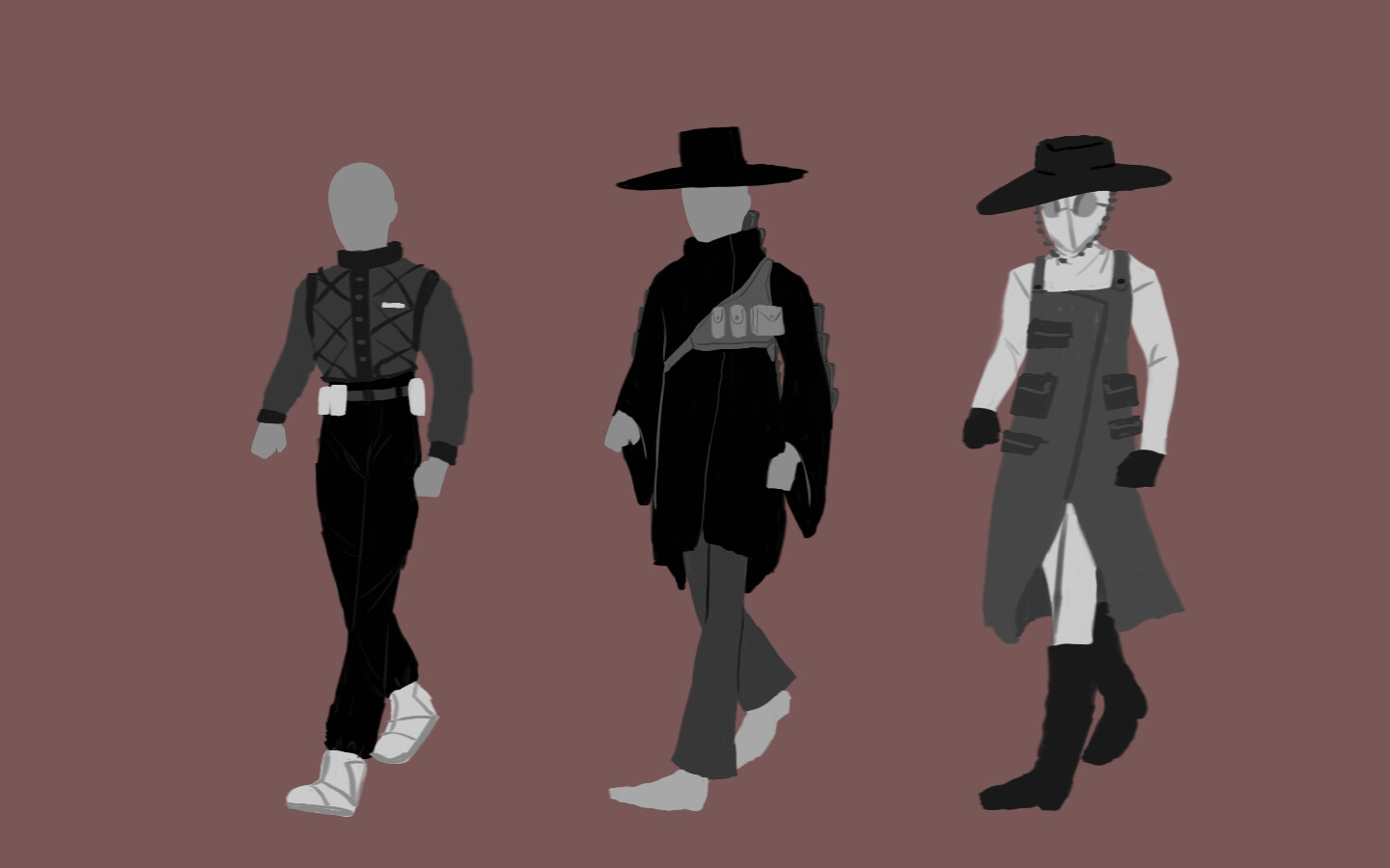 ArtStation - Character design for upcoming project