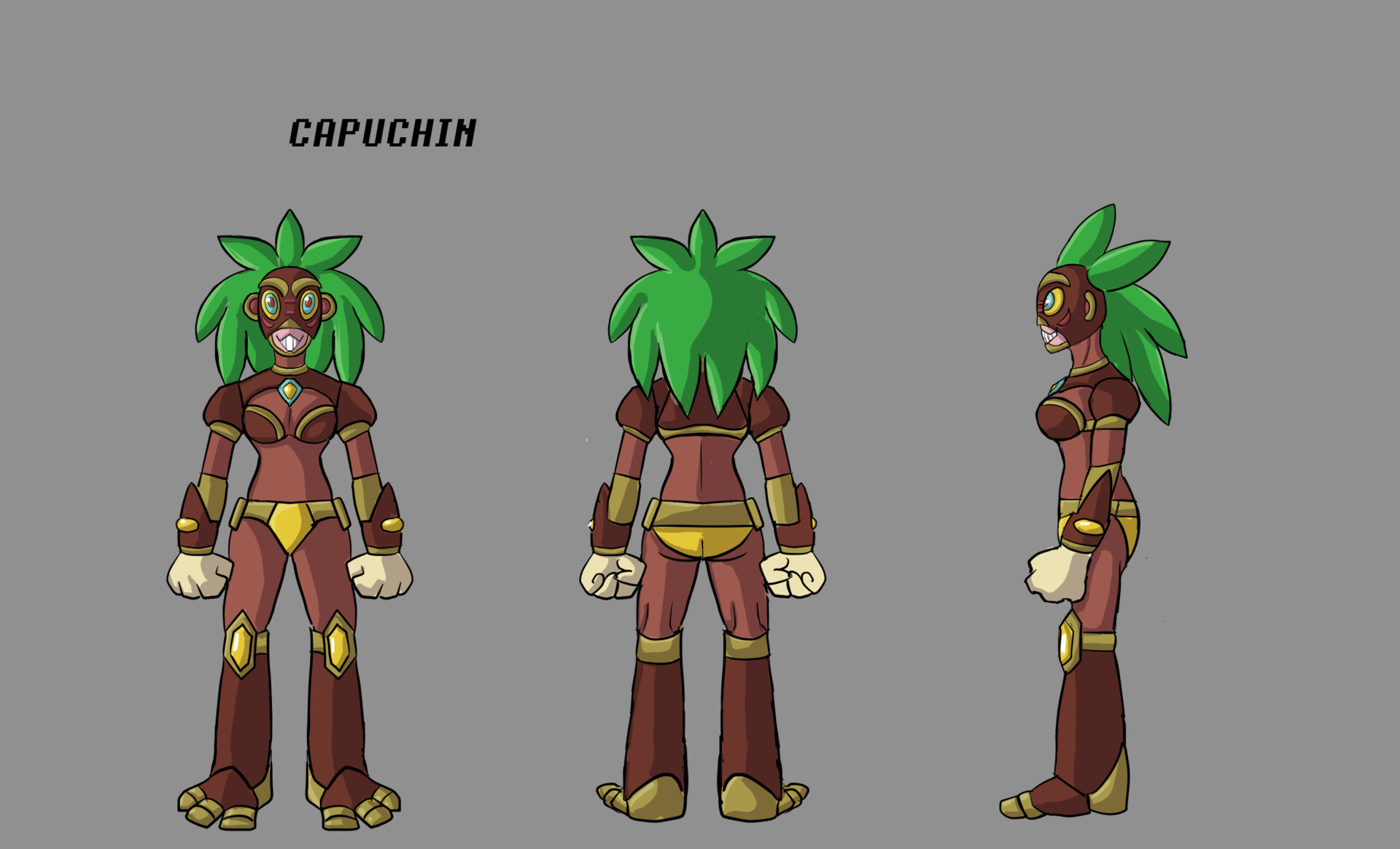 Daniel Morales - Character Design concepts for a Beat em Up