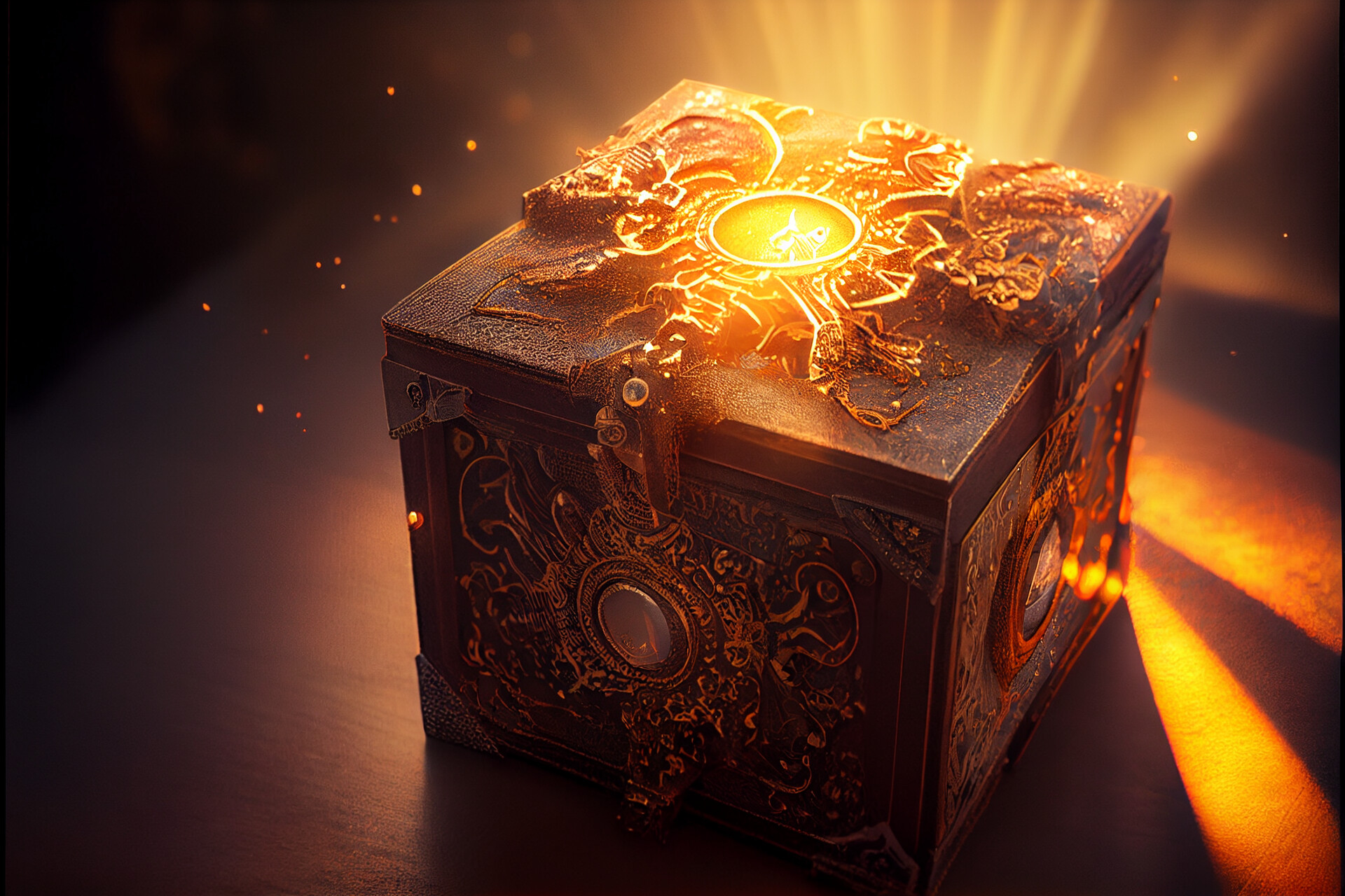 ArtStation - Solving the puzzle cube - AI-generated art