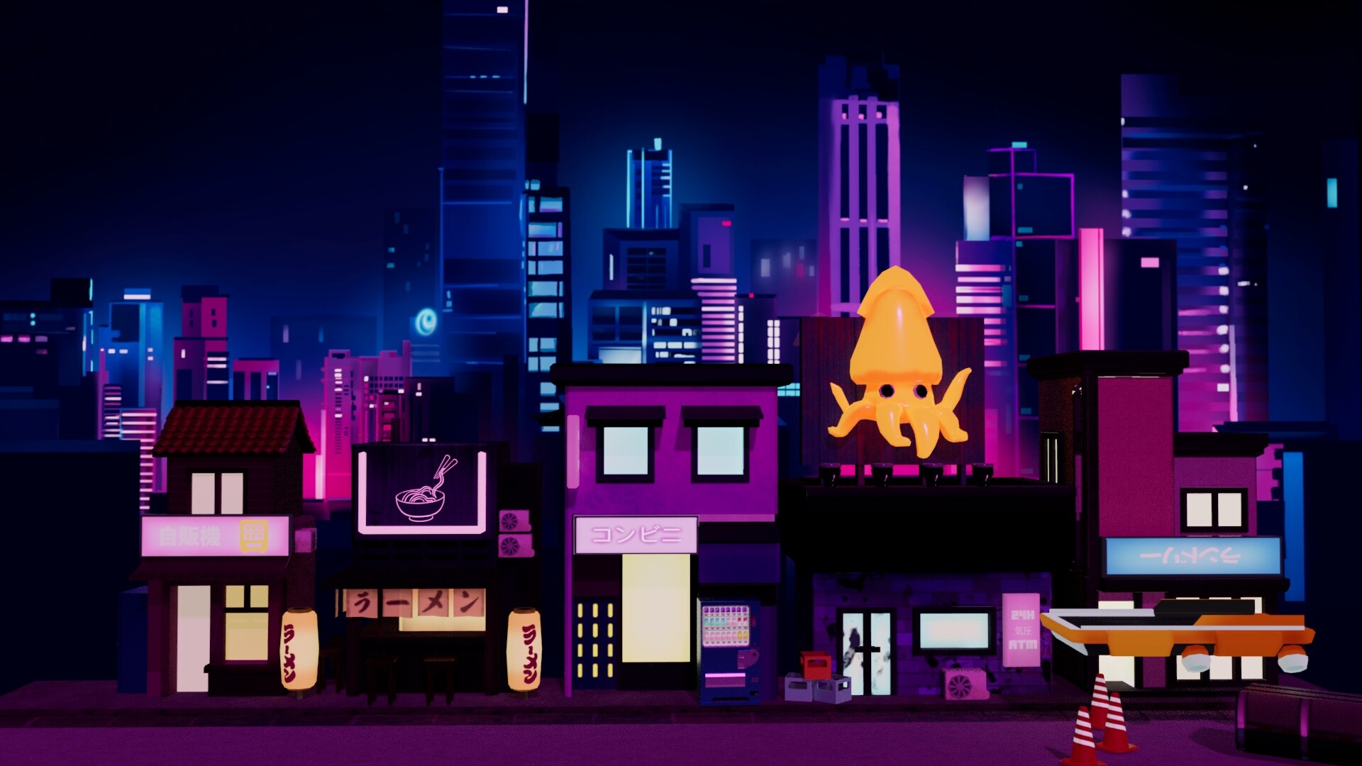 ArtStation - Japanese Style Buildings