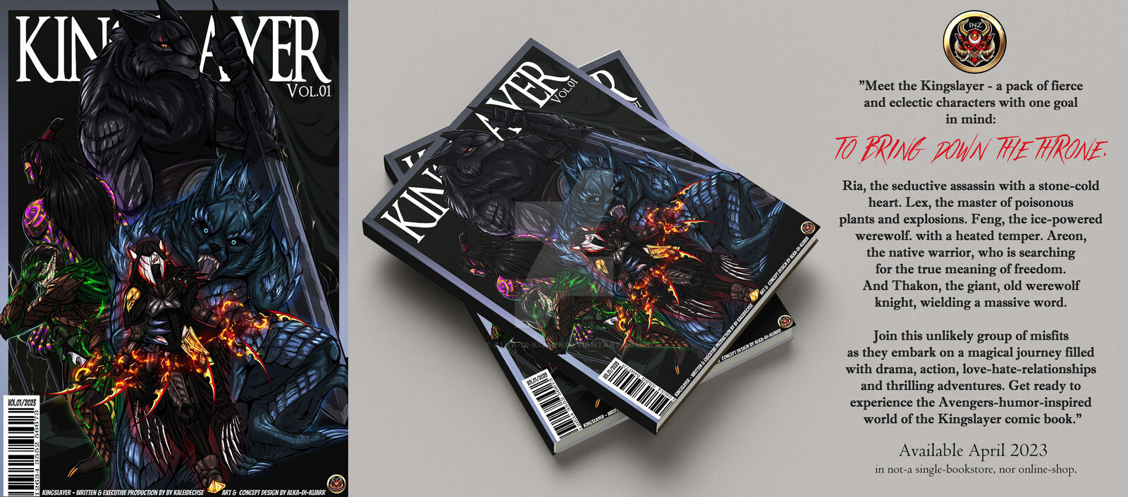 ArtStation - [COM] KINGSLAYER VOL.01