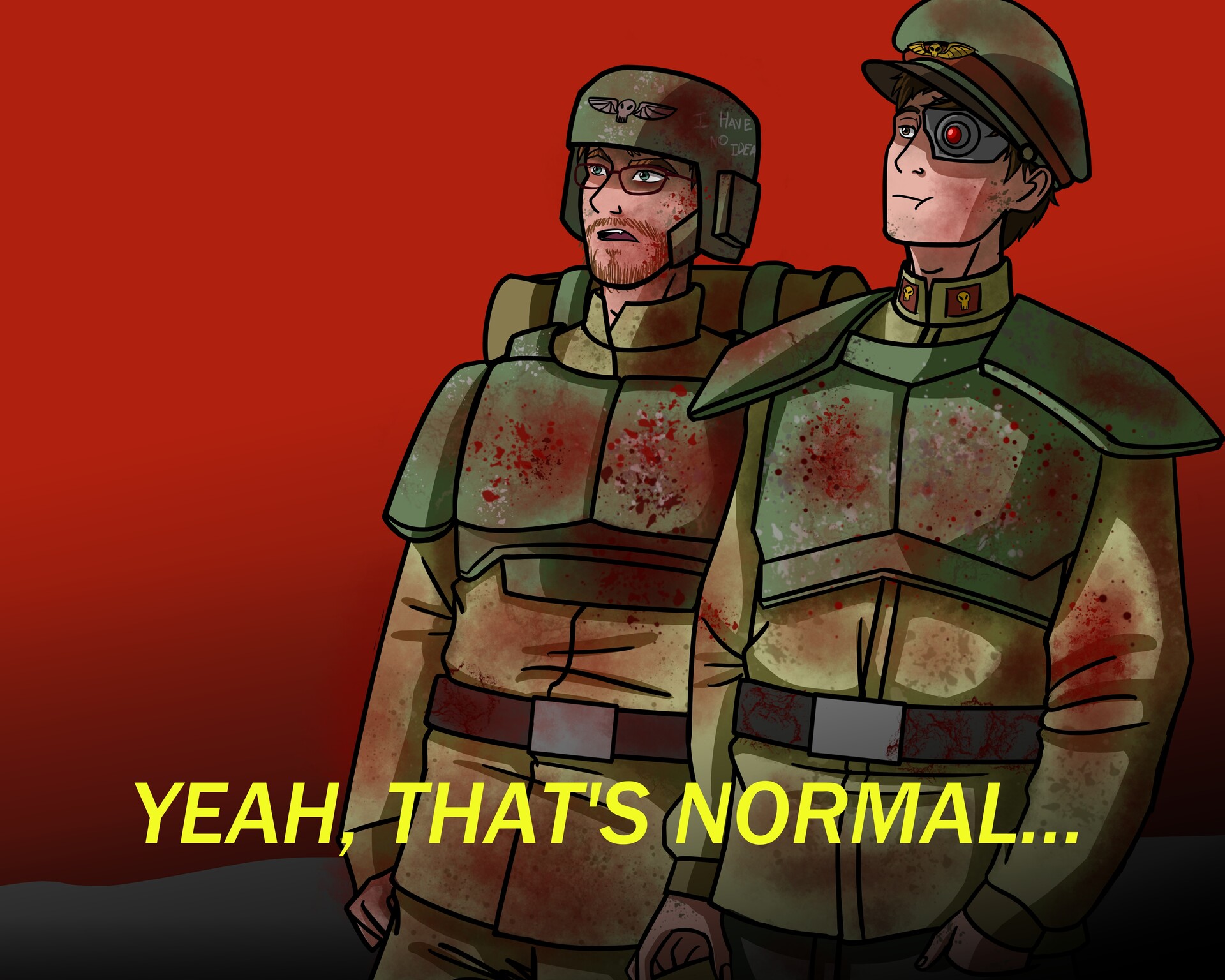 ArtStation - 40K lore be like: