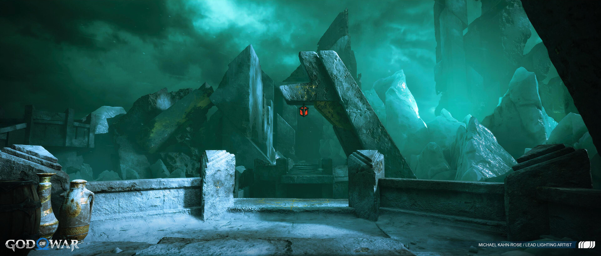 Michael Kahn-Rose - God of War Ragnarok - Helheim Lighting Part 3