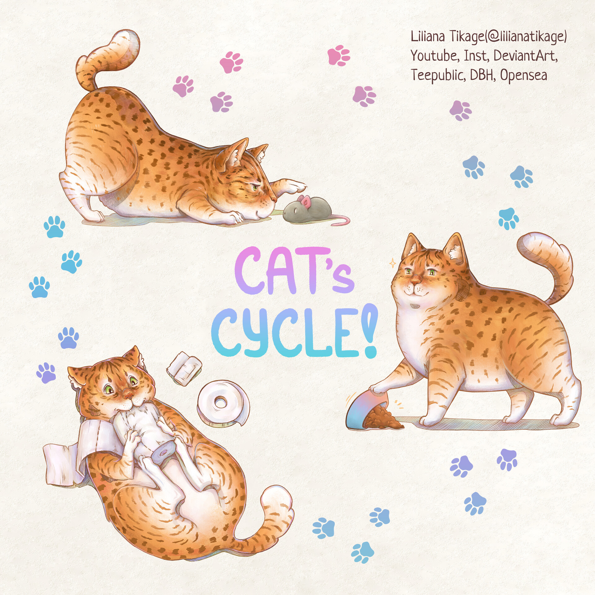 ArtStation - Cat's Cycle