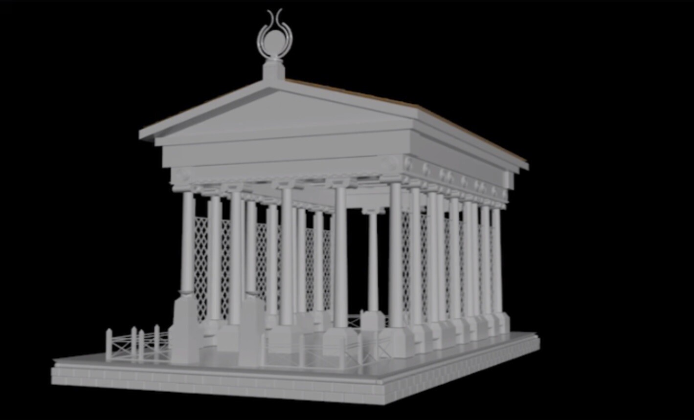 ArtStation - Greek temple.