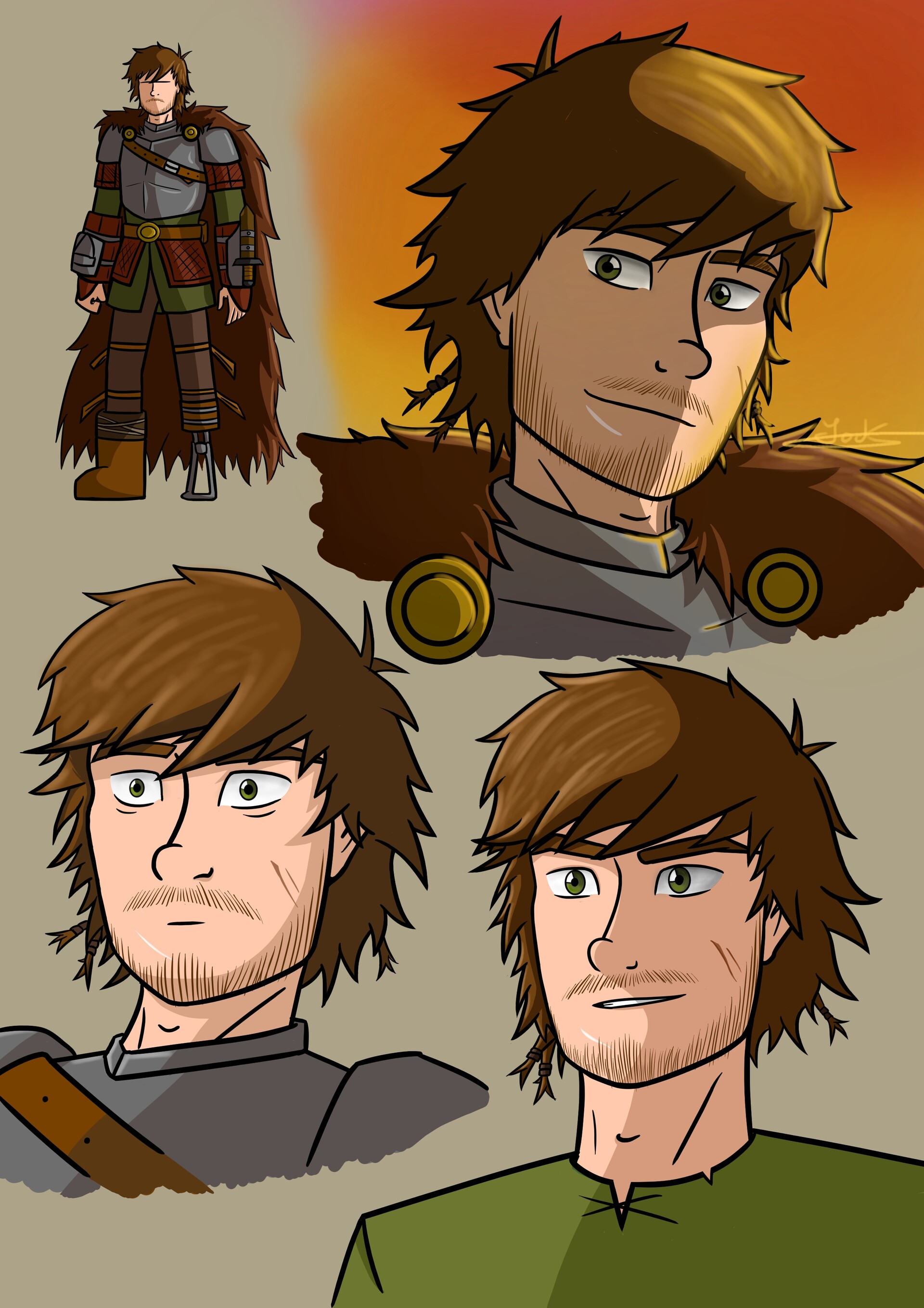 ArtStation - Hiccup Sketches