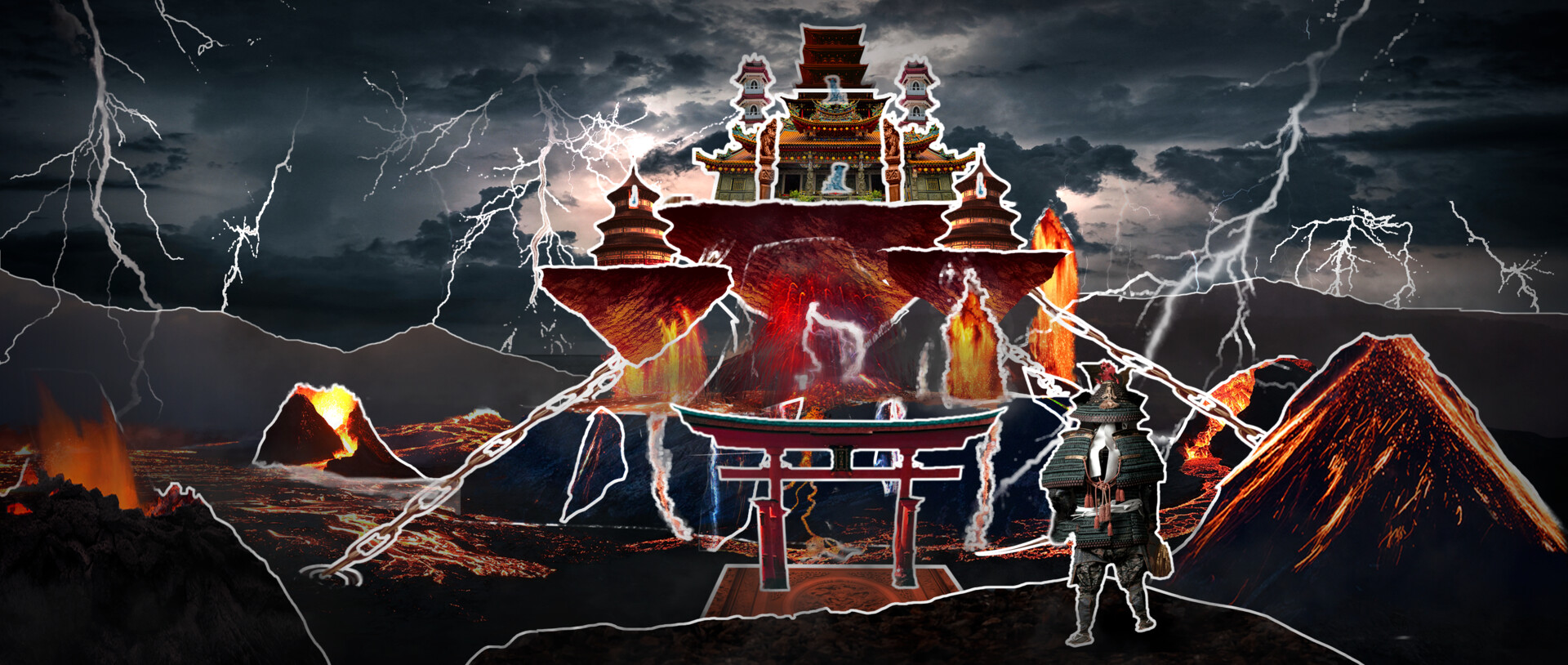 Juank Velásquez - Moon'ro La - Lava Temple Concept art