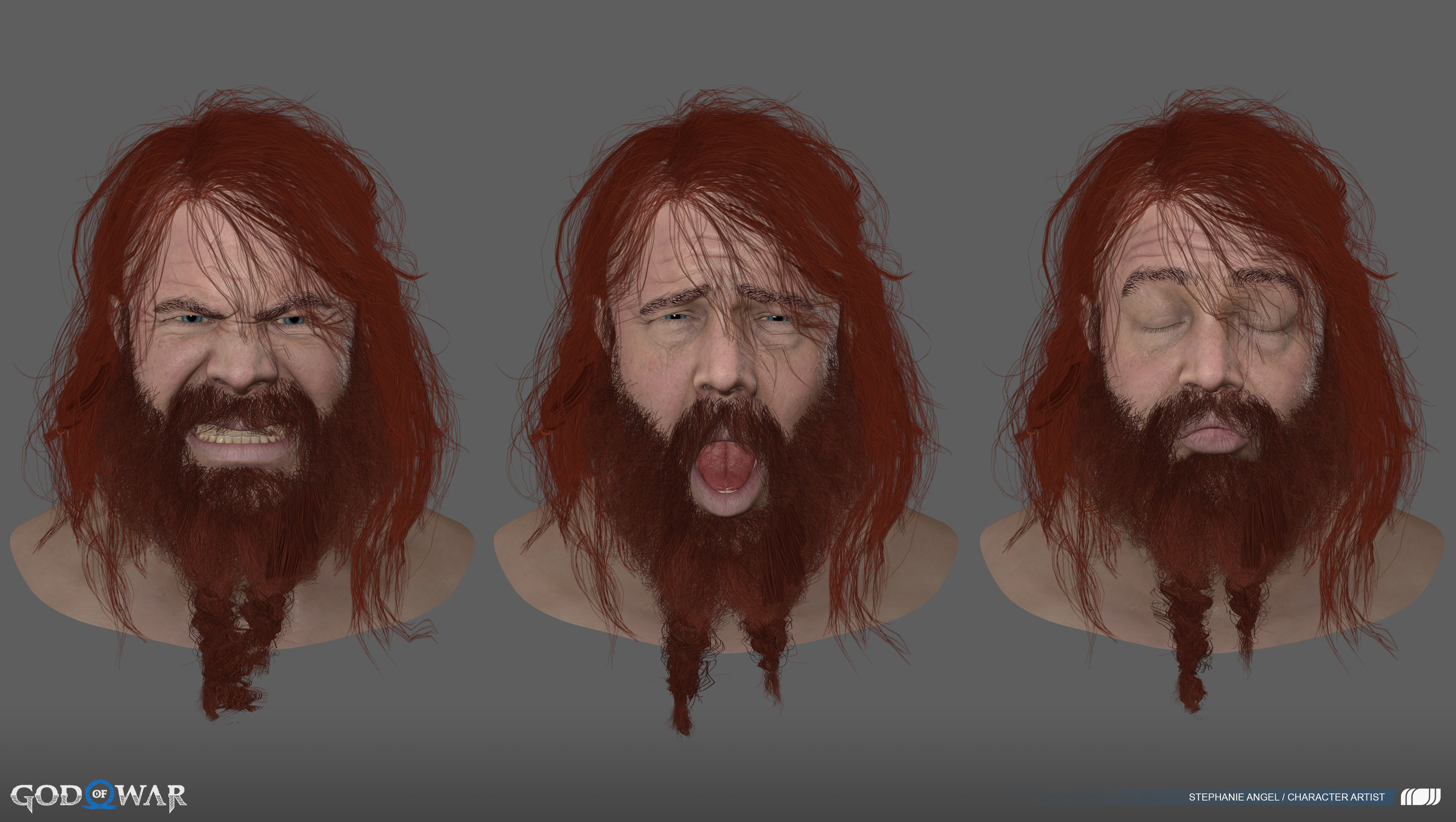 Stephanie Angel - God of War Ragnarök | Thor | Wrinklemaps