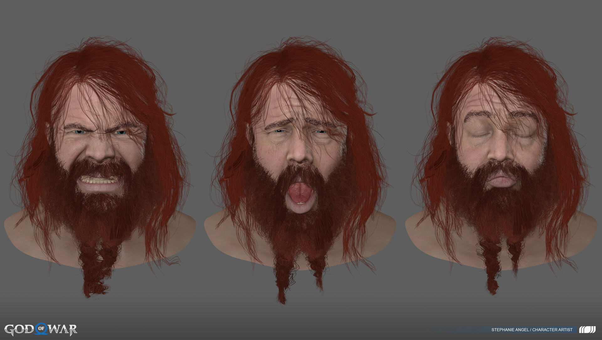 Stephanie Angel - God of War Ragnarök | Thor | Wrinklemaps