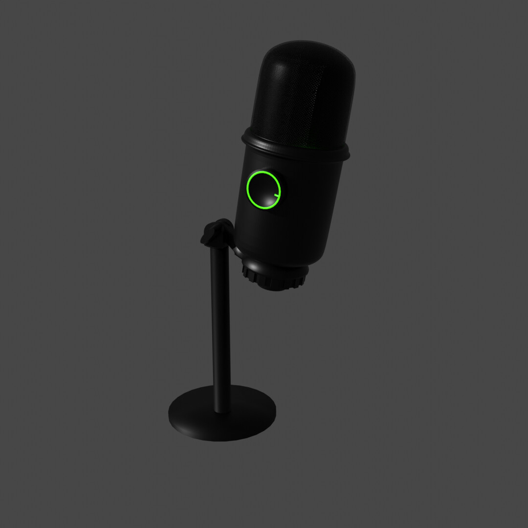 ArtStation - Realistic Microphone