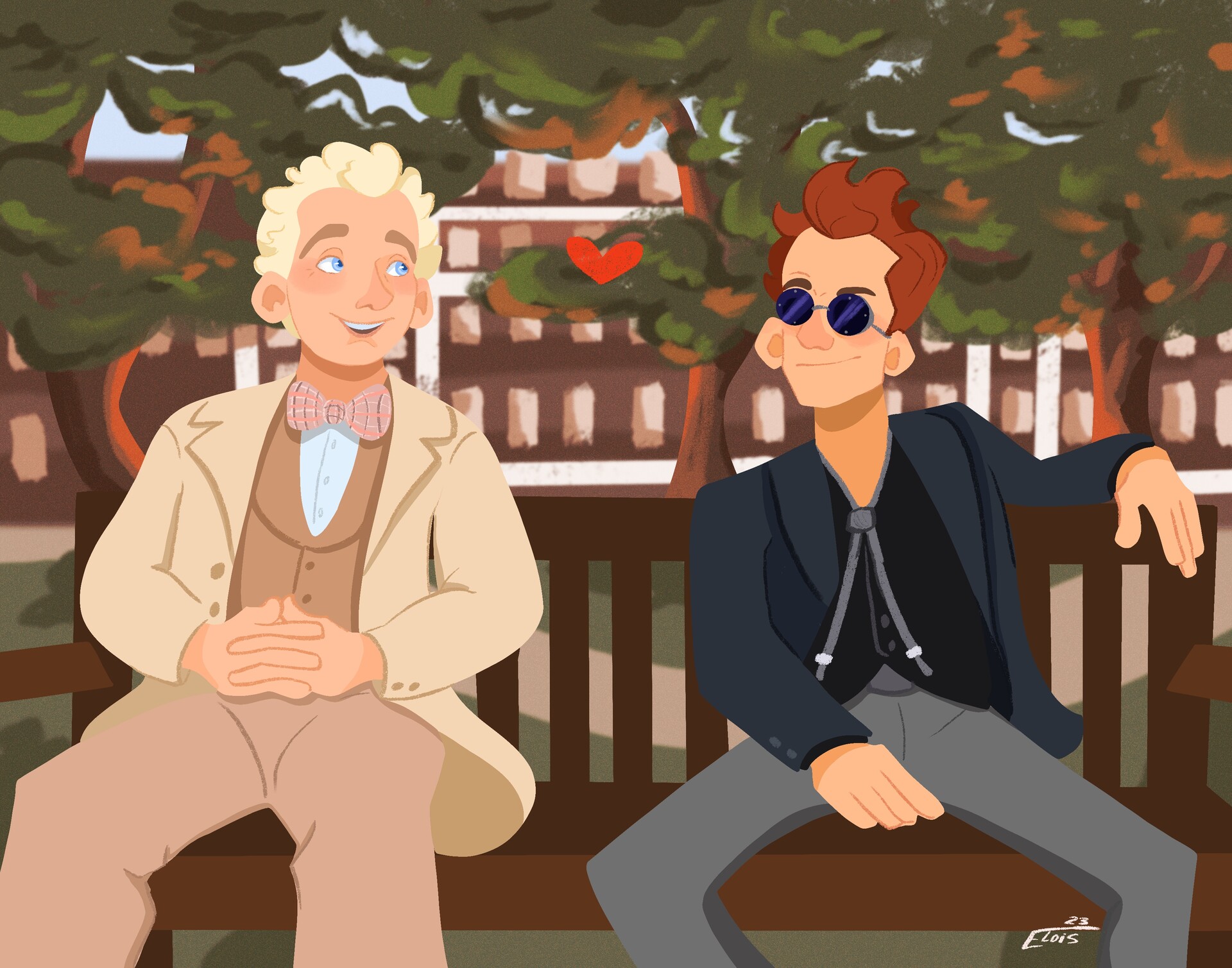 Artstation Good Omens Fanart