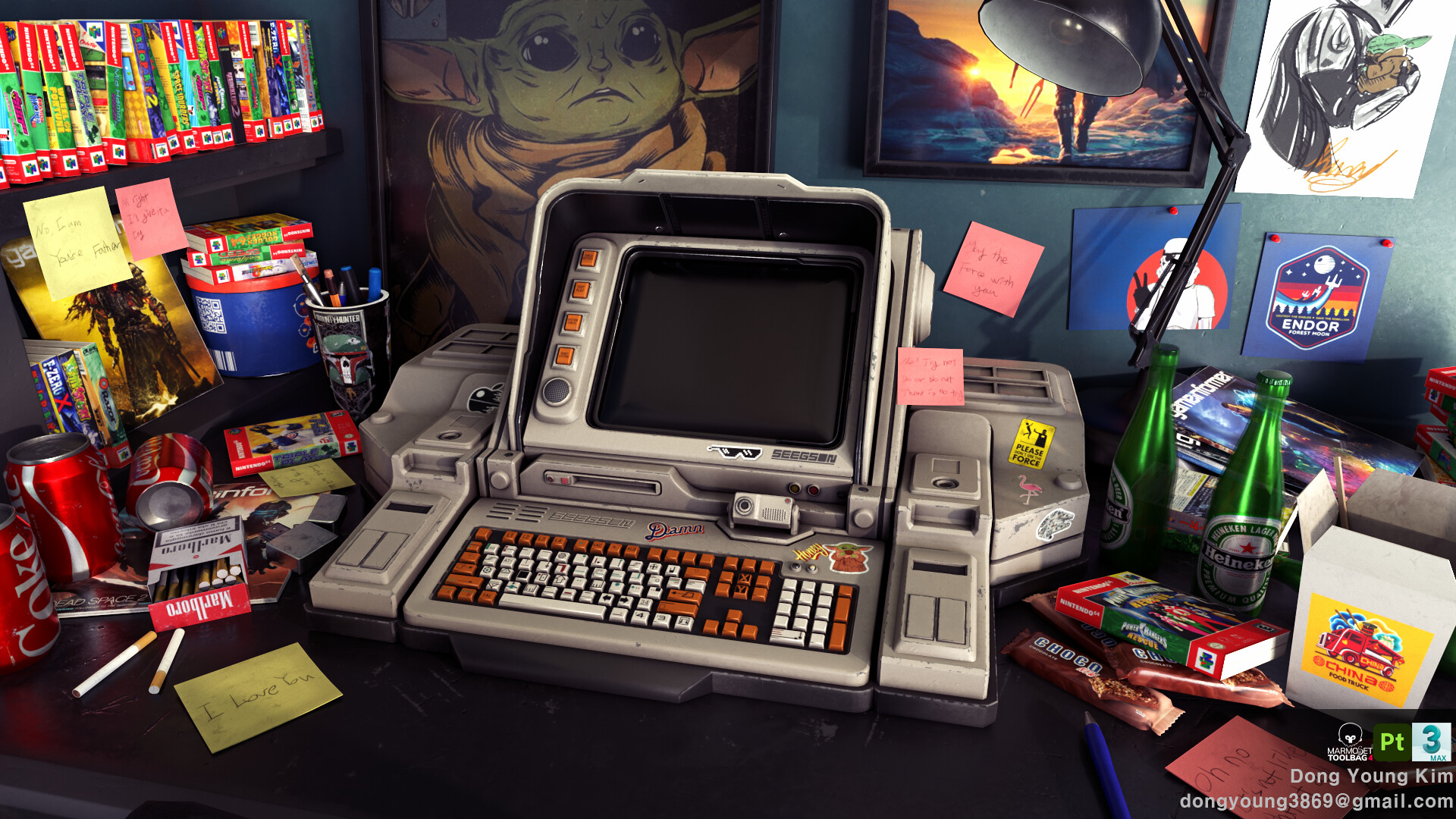 ArtStation - Game Console